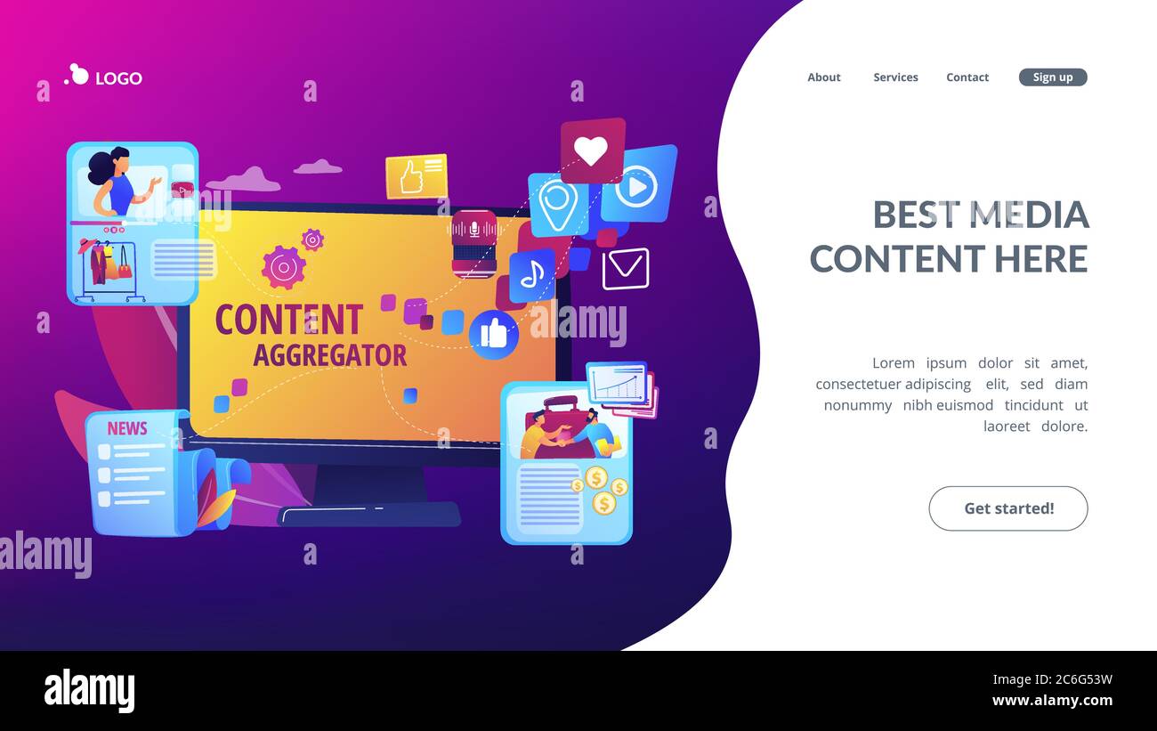 News Aggregator Site High Resolution Stock Photography and Images - Alamy