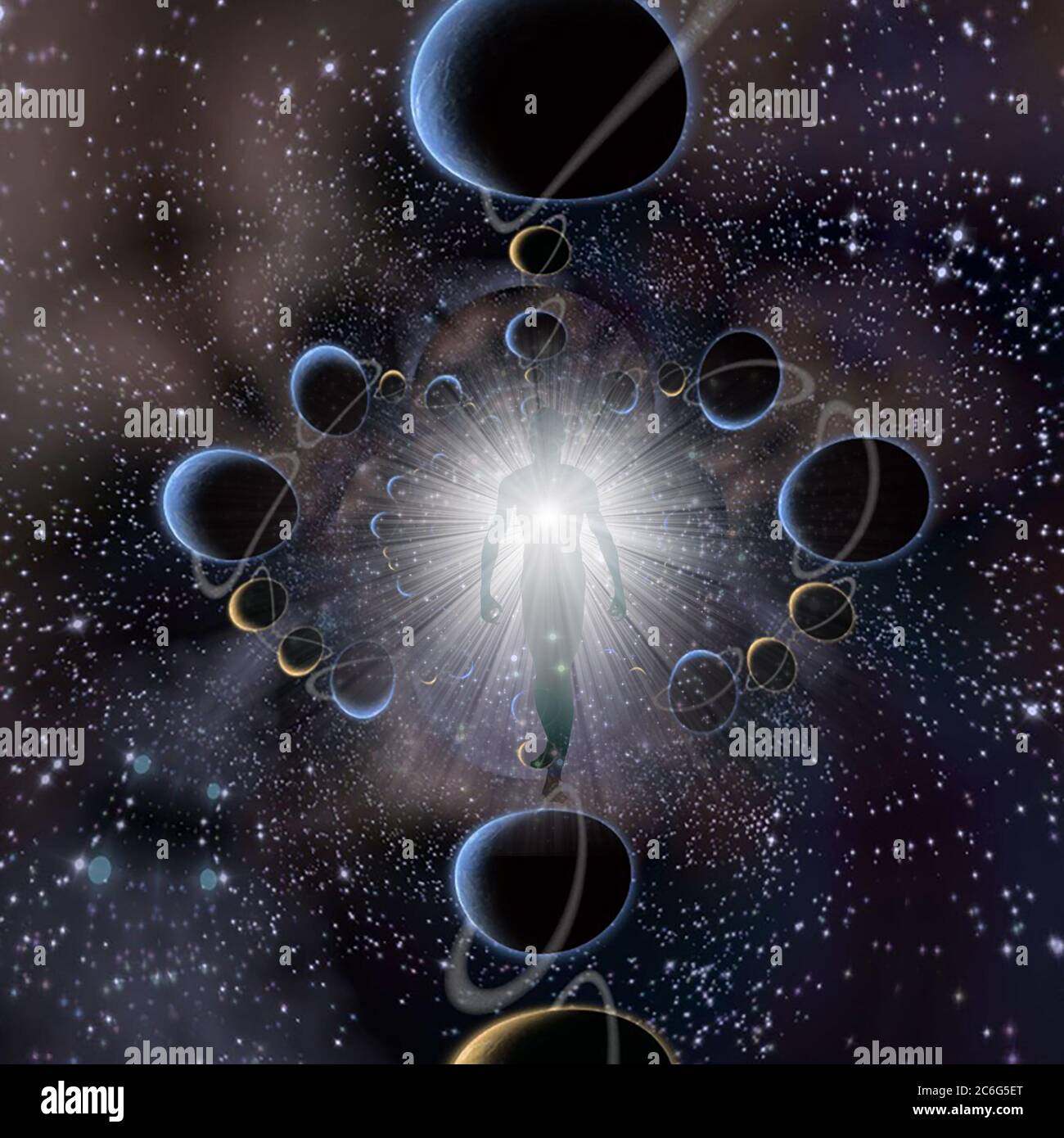 Soul or Aura Stock Photo - Alamy