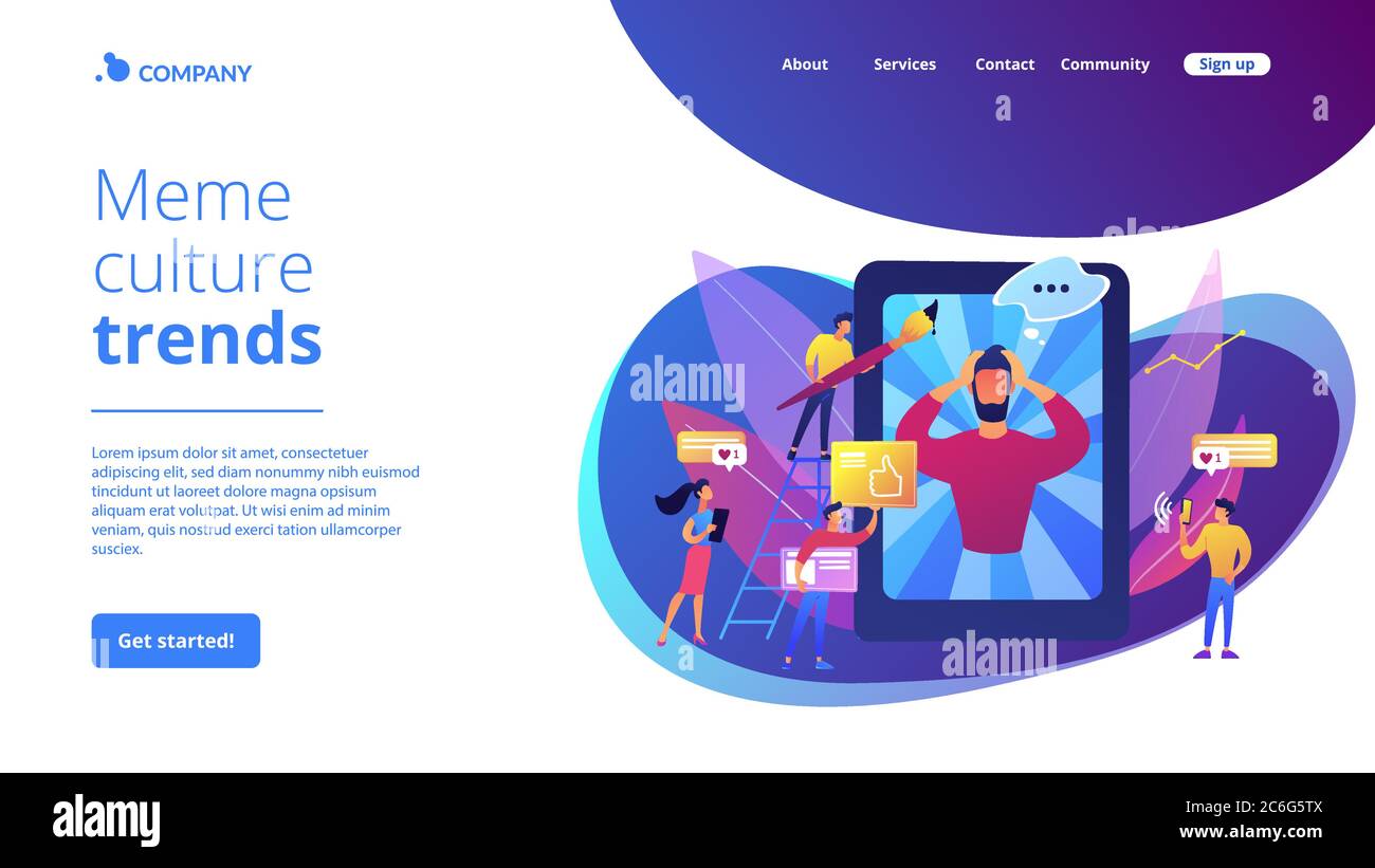 Meme internet Stock Vector Images - Alamy