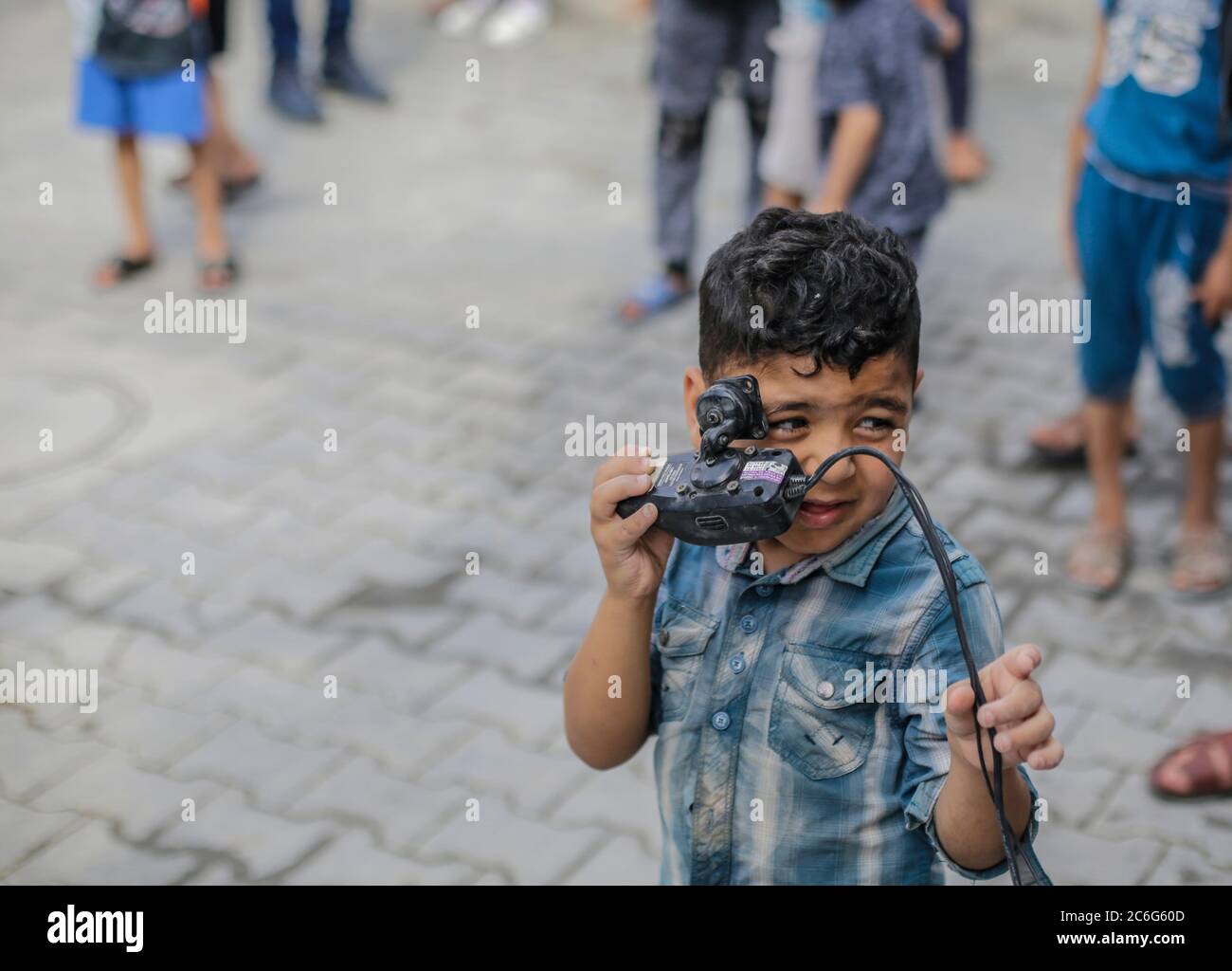 Gaza City, The Gaza Strip, Palestine. 6th July, 2020. Palestinian ...