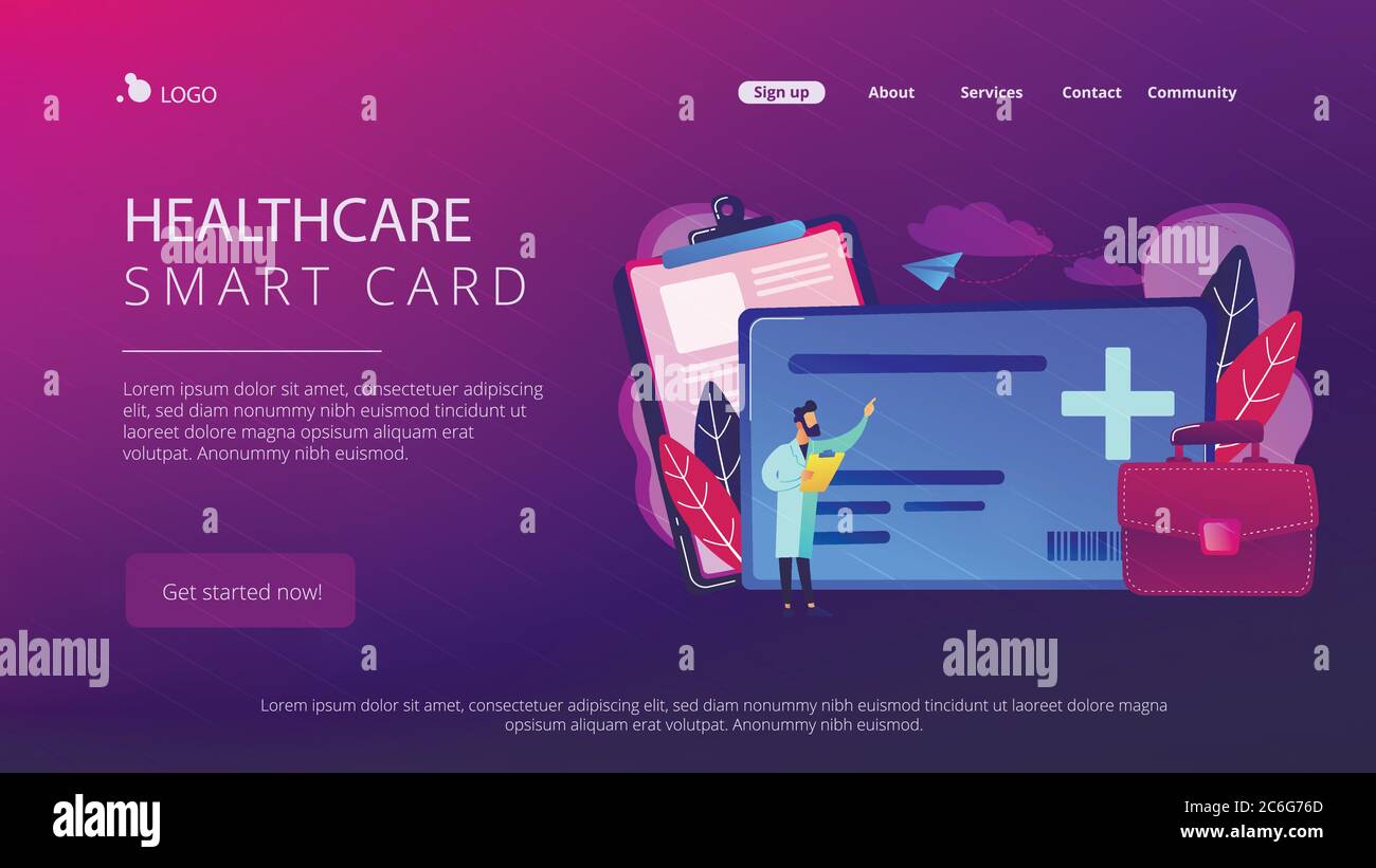 Healthcare card Stock Vector Images - Alamy