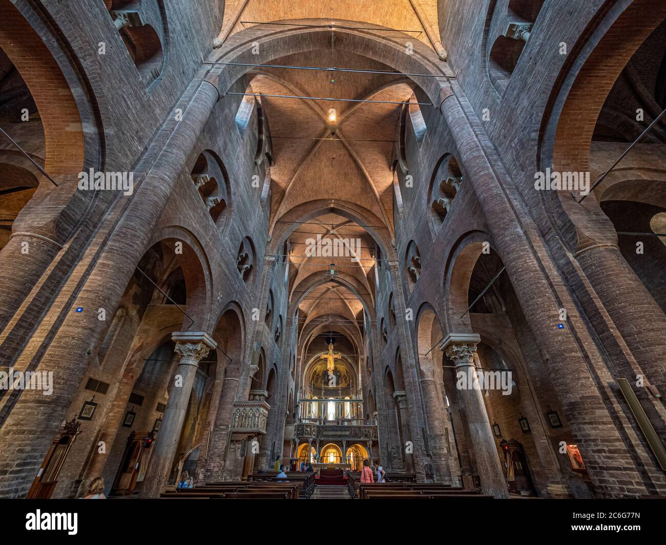 Interior of Modena Cathedral. Italy Stock Photo - Alamy