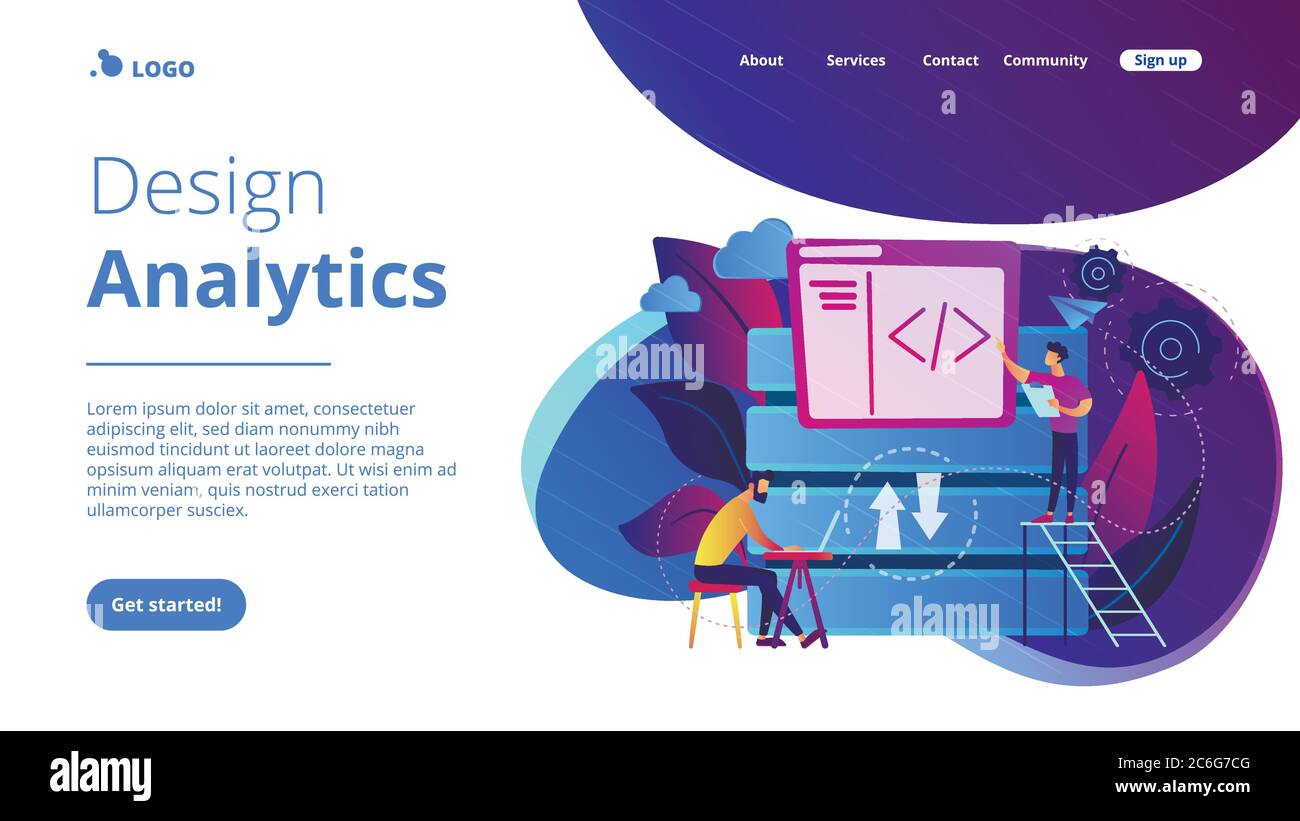 Concept digital diagram programmer Stock Vector Images - Alamy