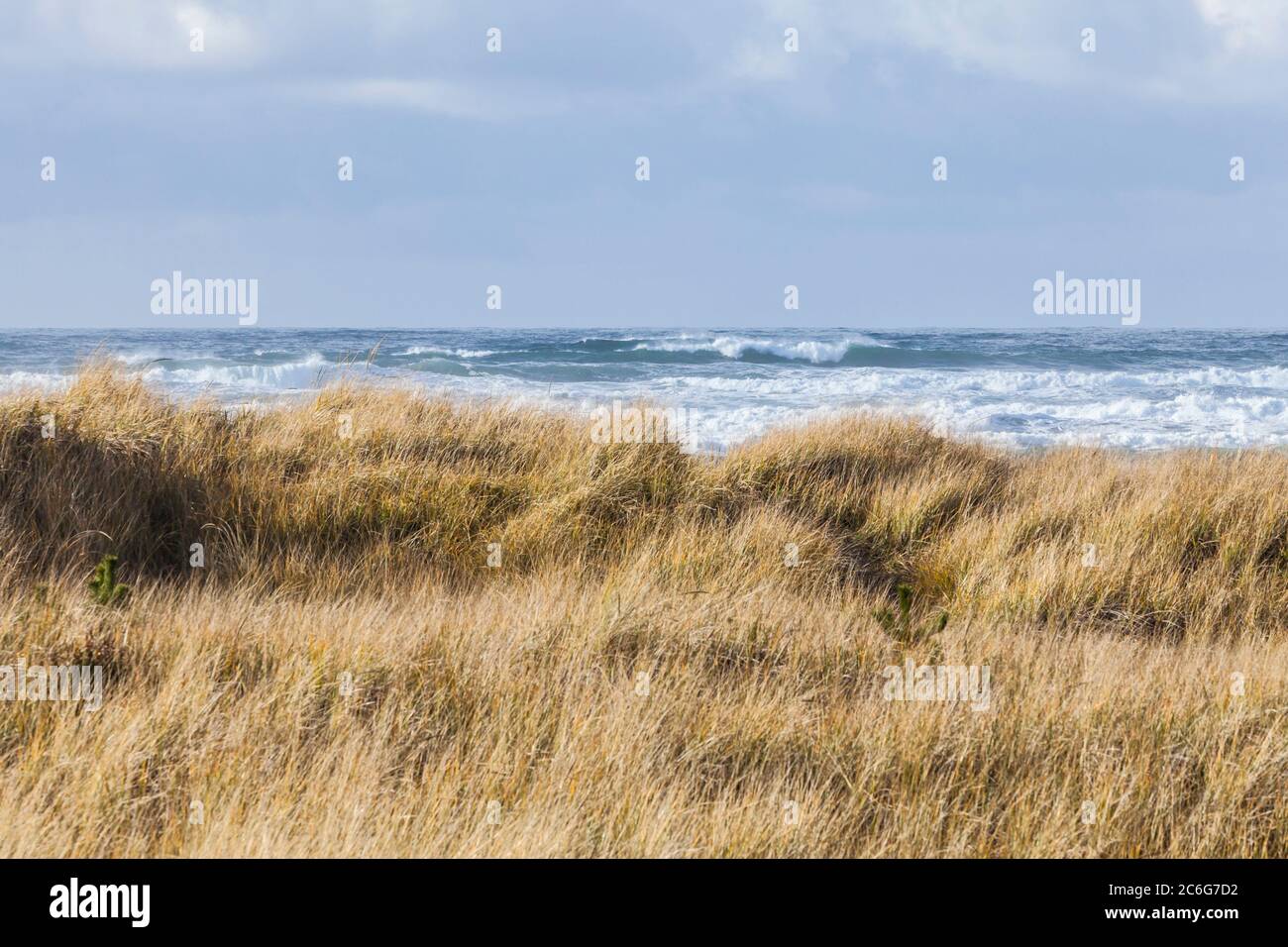 Pacific coast, Seaside, Oregon, USA Stock Photo - Alamy
