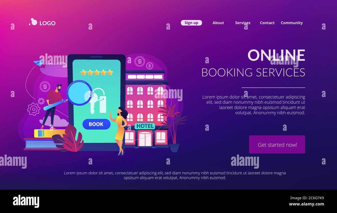 Accommodation order Stock Vector Images - Alamy