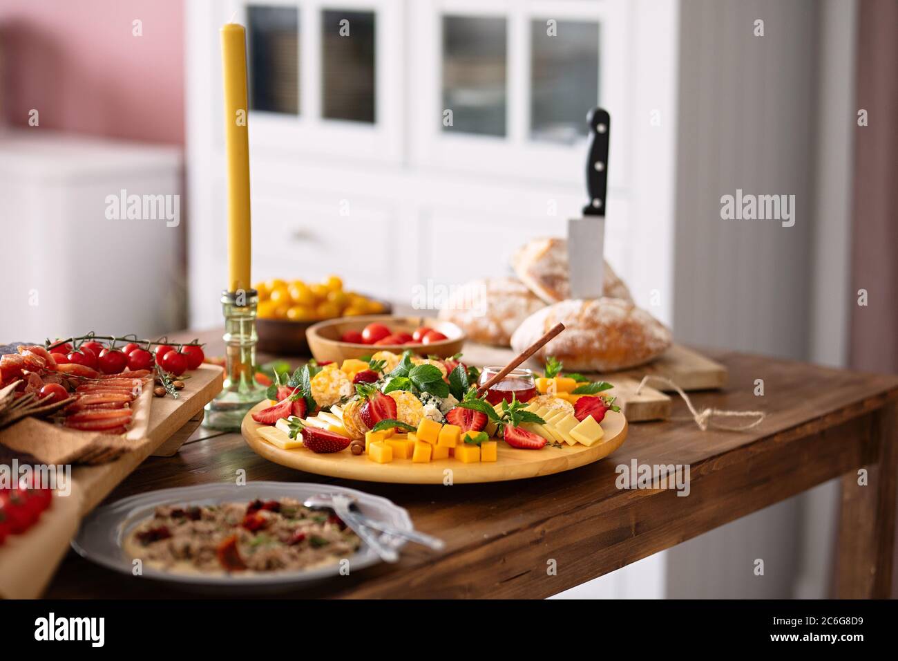 Beautiful bright food stands hi-res stock photography and images - Alamy