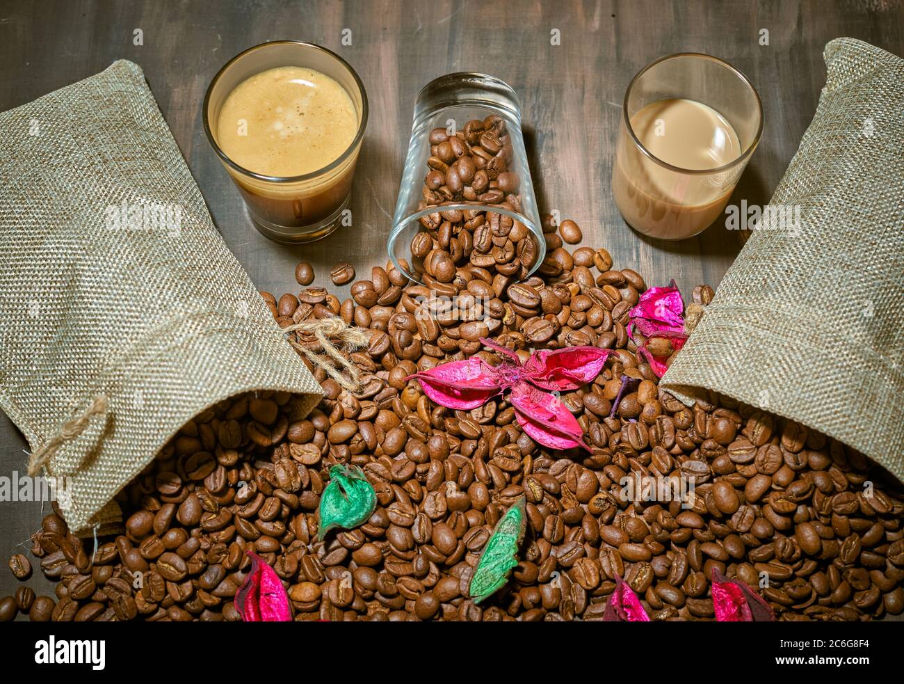 colombian cafe flavor Stock Photo - Alamy