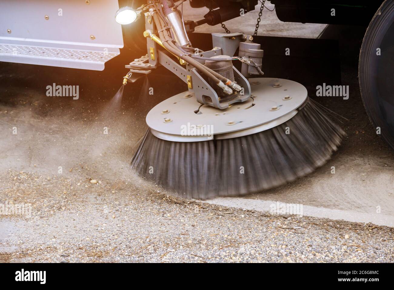 Street cleaning equipment special municipal truck brushes of street ...