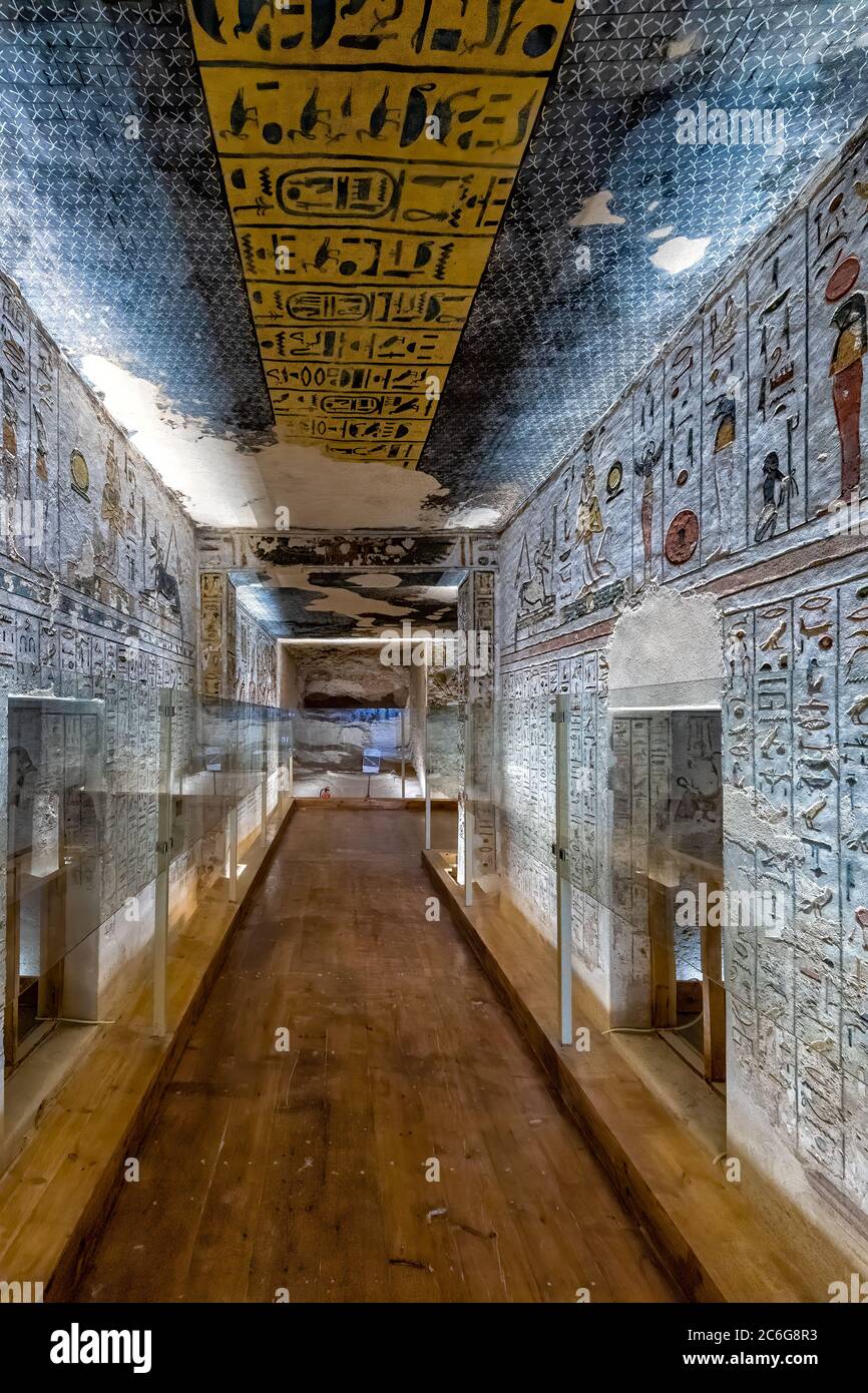 Tomb of ramesses hi-res stock photography and images - Alamy