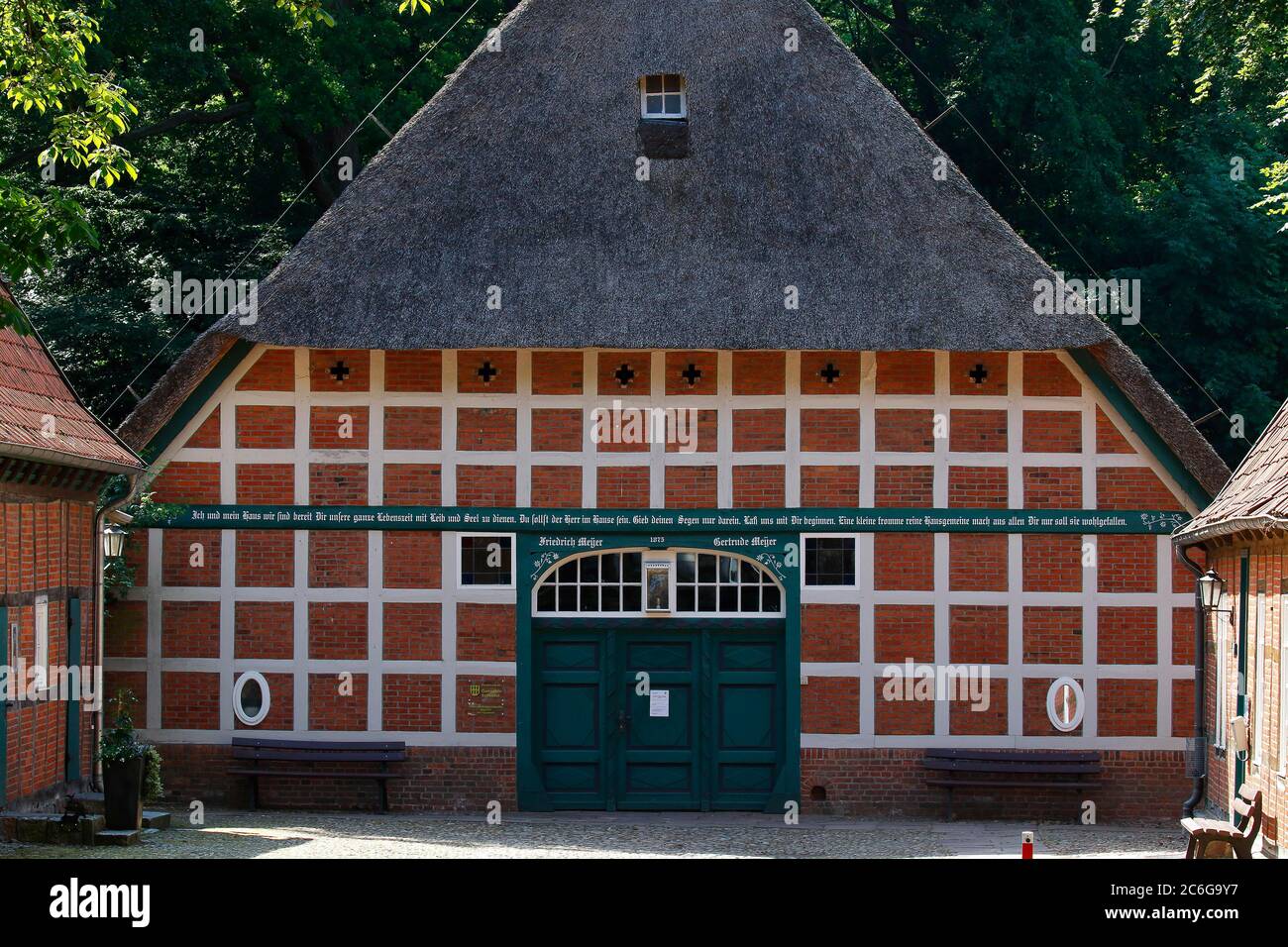 Historical Meyerhof from 1875, cultural and meeting place, local ...