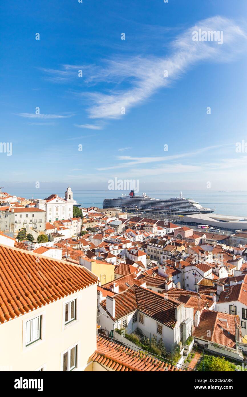 Beautiful cityscape view of Lisbon Stock Photo - Alamy