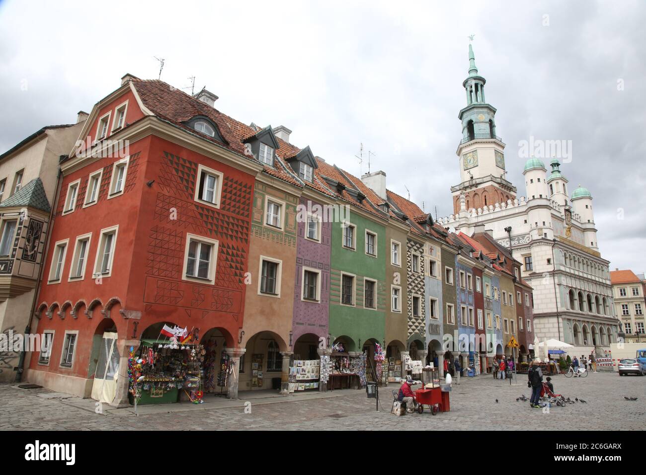 Main Square (Stary Rynek), Wielkopolska, Poland Stock Photo - Alamy
