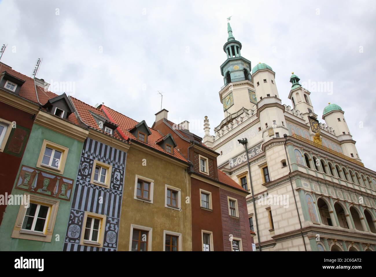 Main Square (Stary Rynek), Wielkopolska, Poland Stock Photo - Alamy
