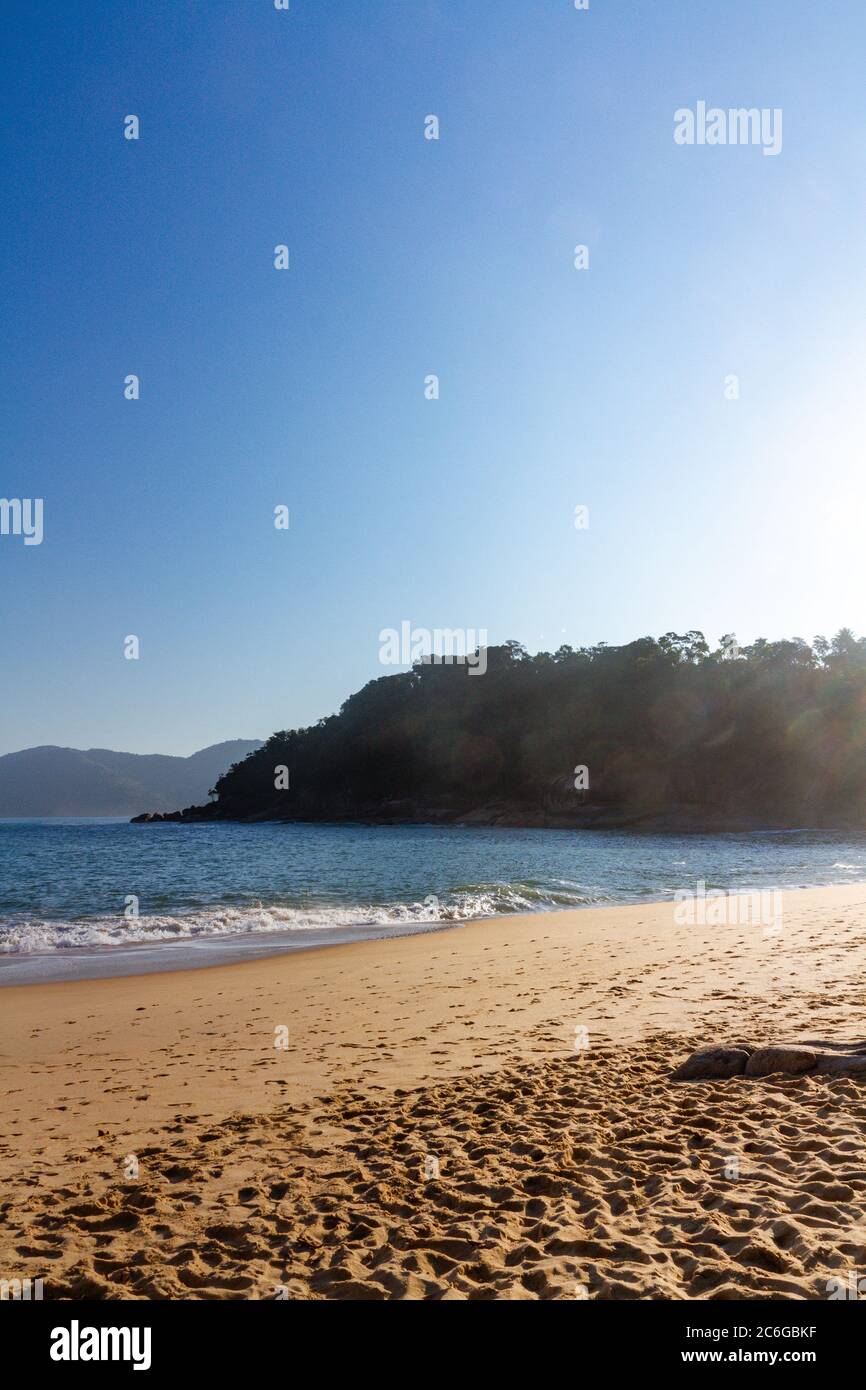 Tropical beach during Brazilian summer Stock Photo - Alamy
