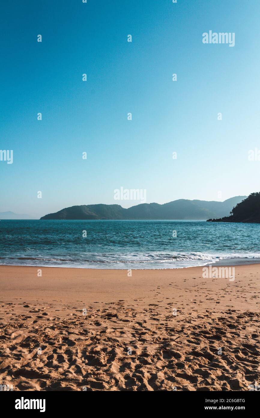 Tropical beach during Brazilian summer Stock Photo - Alamy