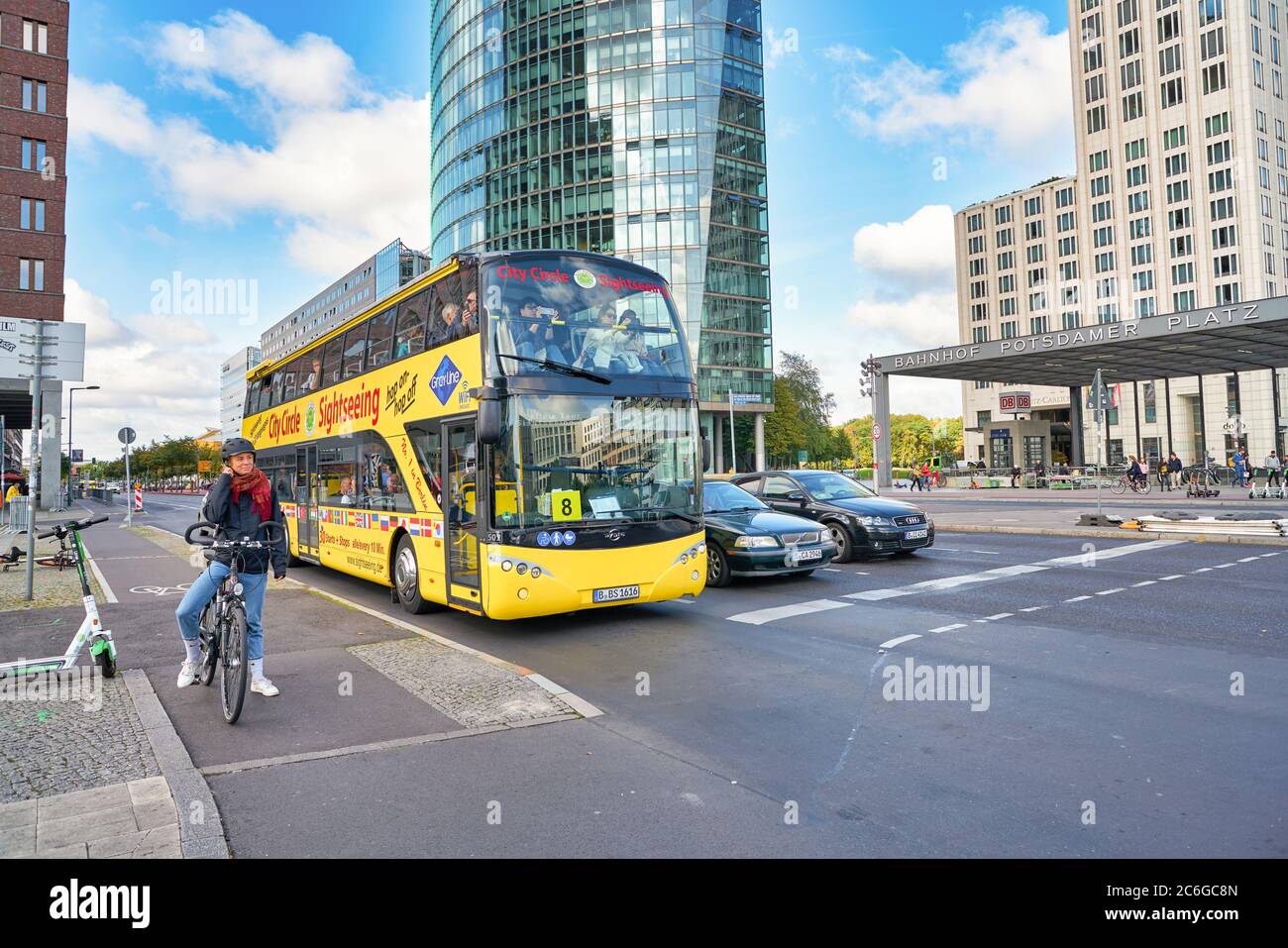 BERLIN, GERMANY - CIRCA SEPTEMBER, 2019: City Circle Sightseeing bus ...