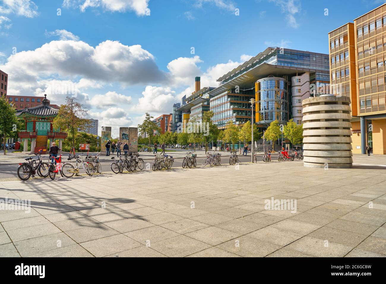 BERLIN, GERMANY - CIRCA SEPTEMBER, 2019: Berlin urban landscape in the ...