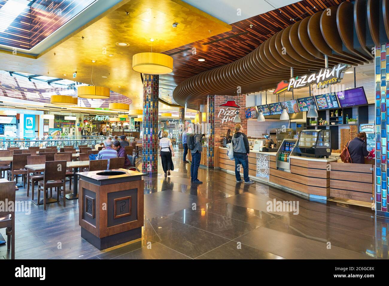 BERLIN, GERMANY - CIRCA SEPTEMBER, 2019: Pizza Hut counter service at ...