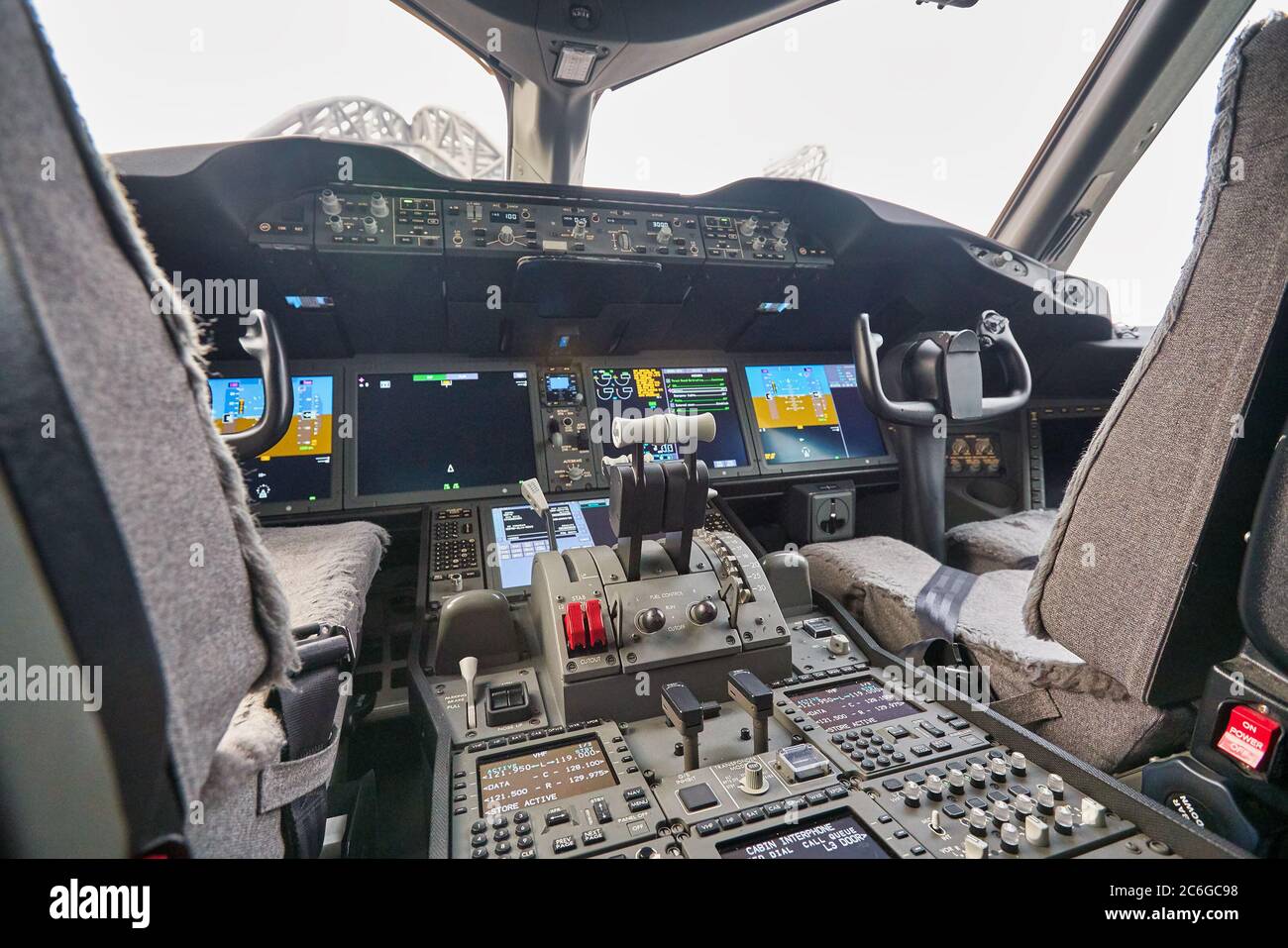 BANGKOK, THAILAND - CIRCA JANUARY, 2020: interior shot of Etihad ...