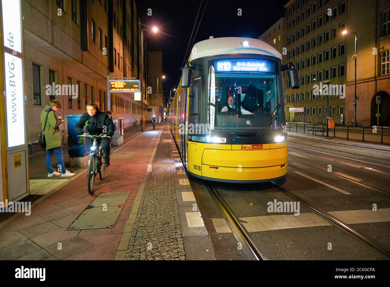 BERLIN, GERMANY - CIRCA SEPTEMBER, 2019: Bombardier Flexity Berlin seen ...