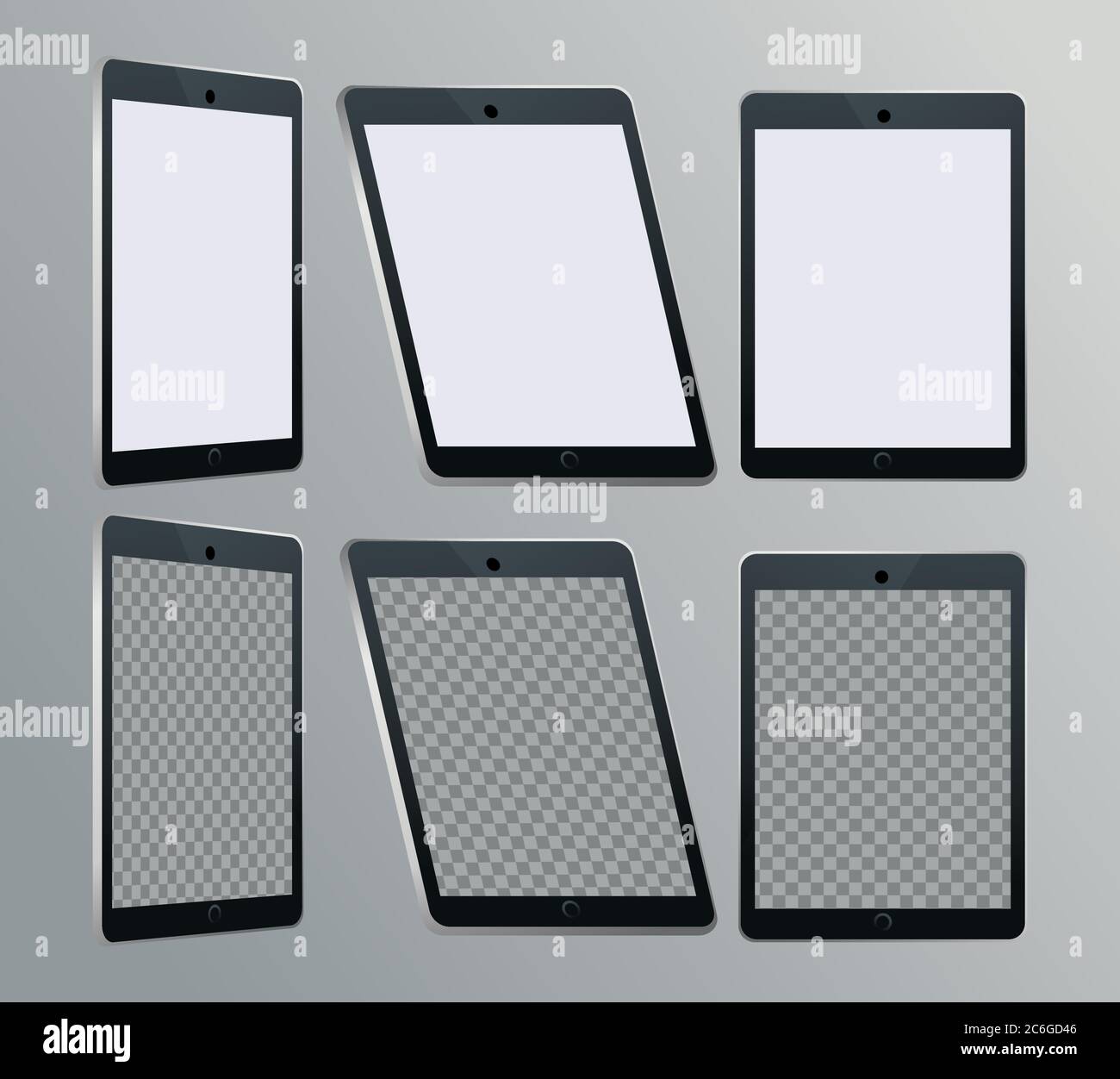 tablets digital devices technology icons vector illustration design ...