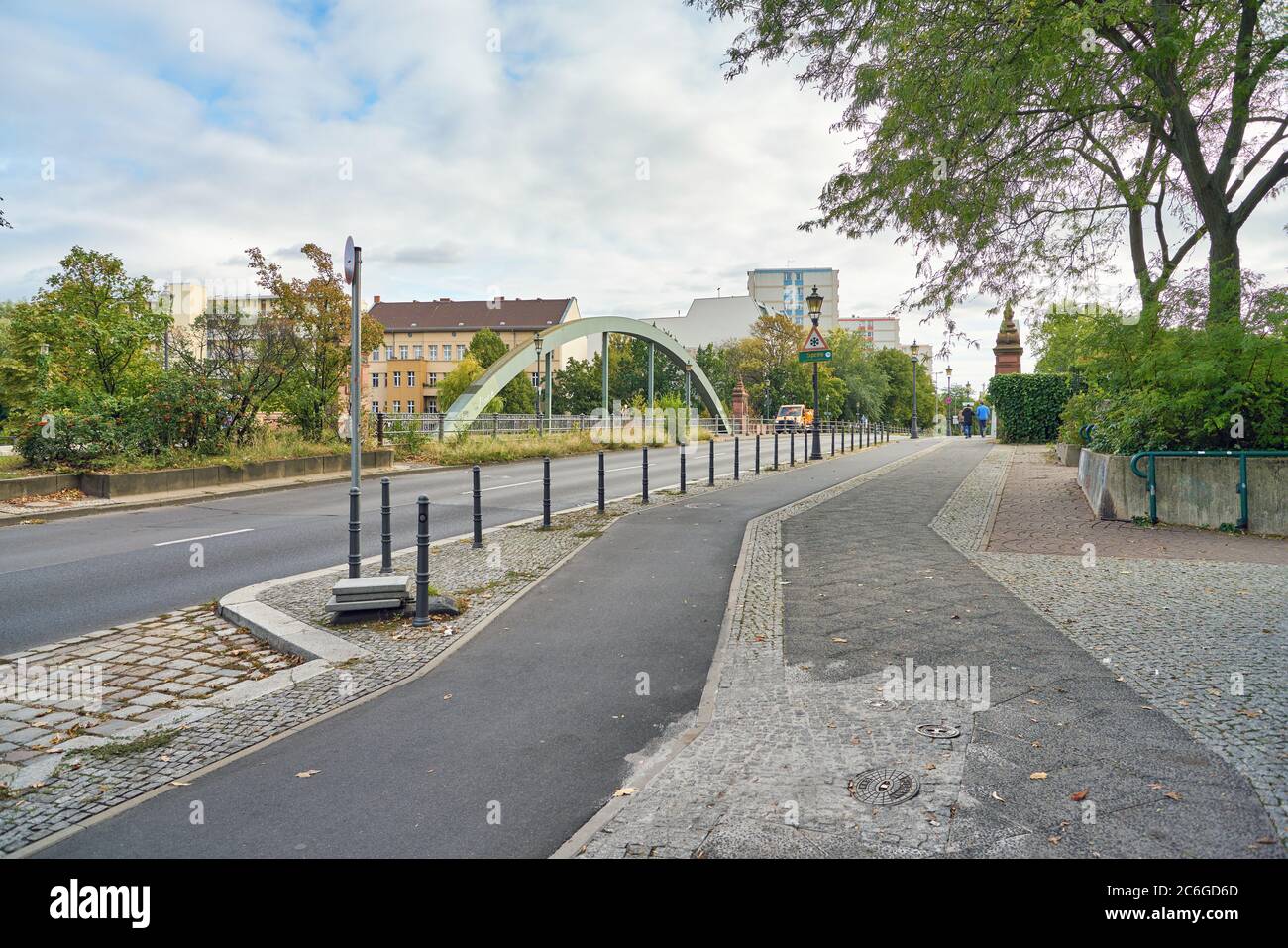 BERLIN, GERMANY - CIRCA SEPTEMBER, 2019: Berlin urban landscape in the ...