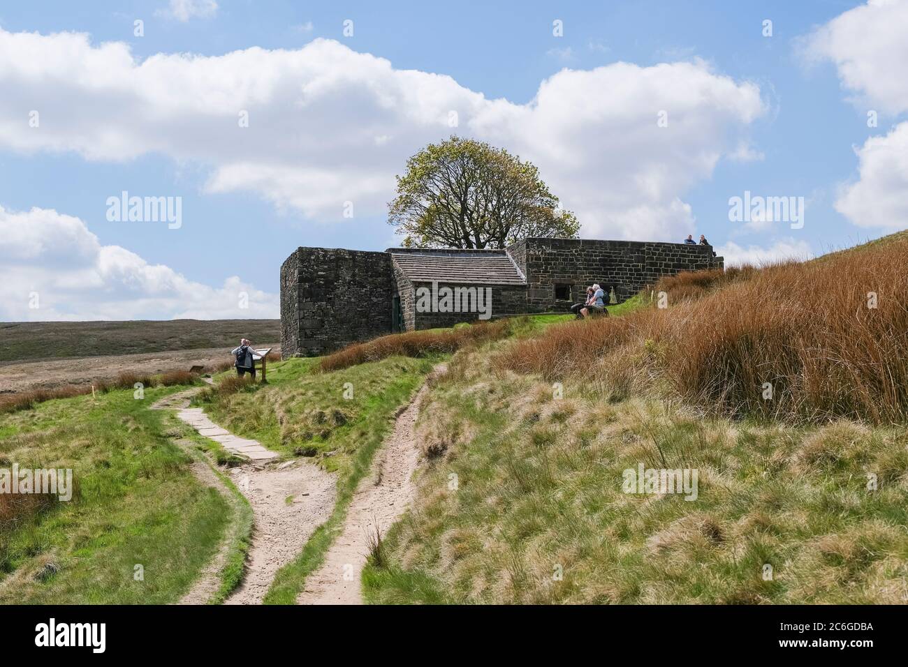The Top Withins, Haworth Moor, West Yorkshire, England Stock Photo - Alamy