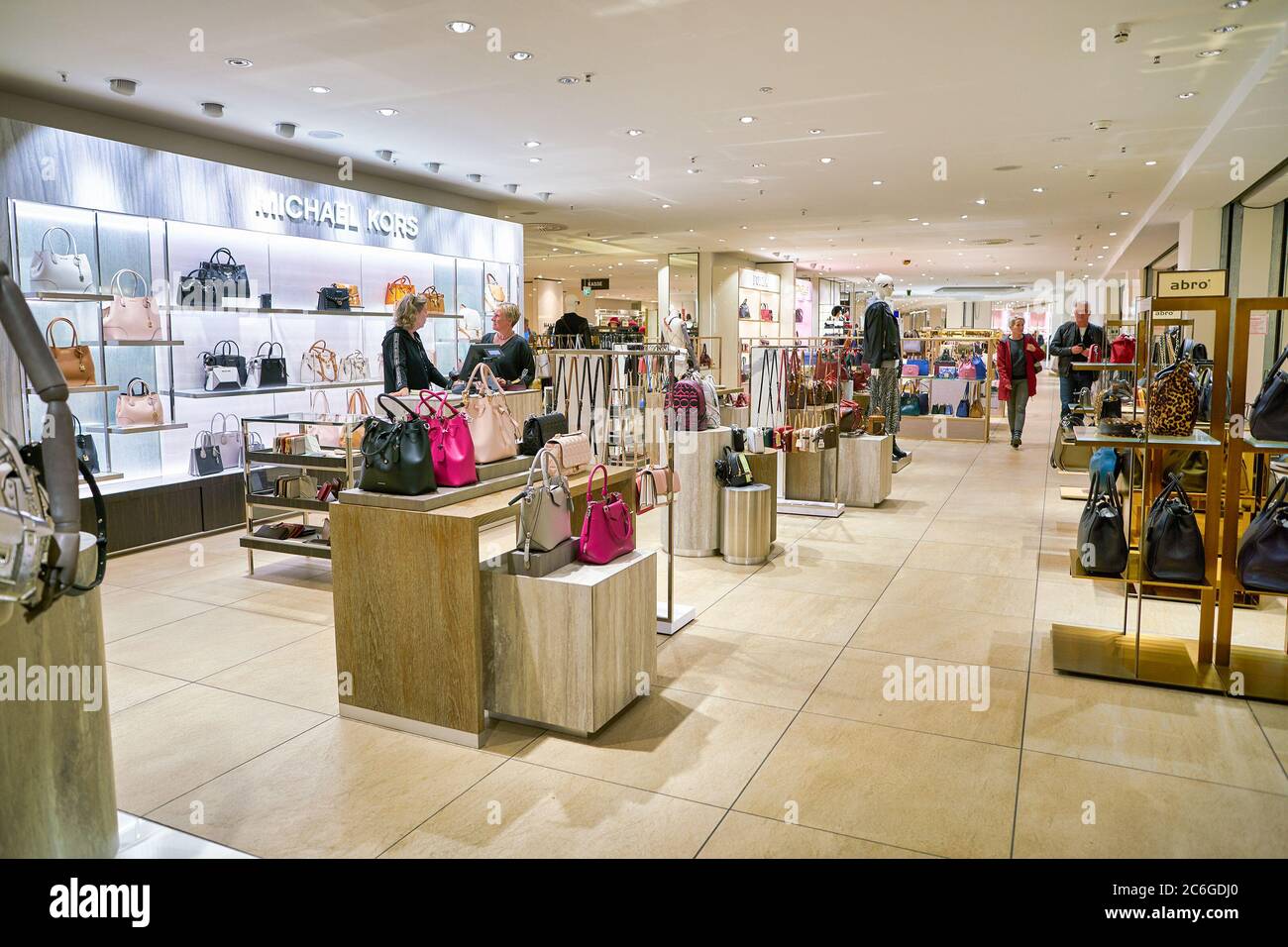 BERLIN, GERMANY - CIRCA SEPTEMBER, 2019: interior shot of the Kaufhaus ...