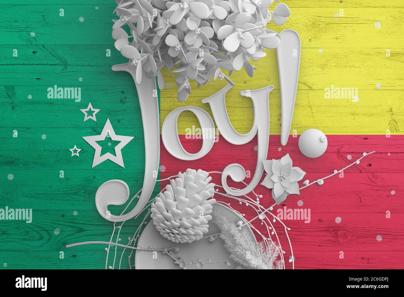 Benin flag decor hi-res stock photography and images - Alamy