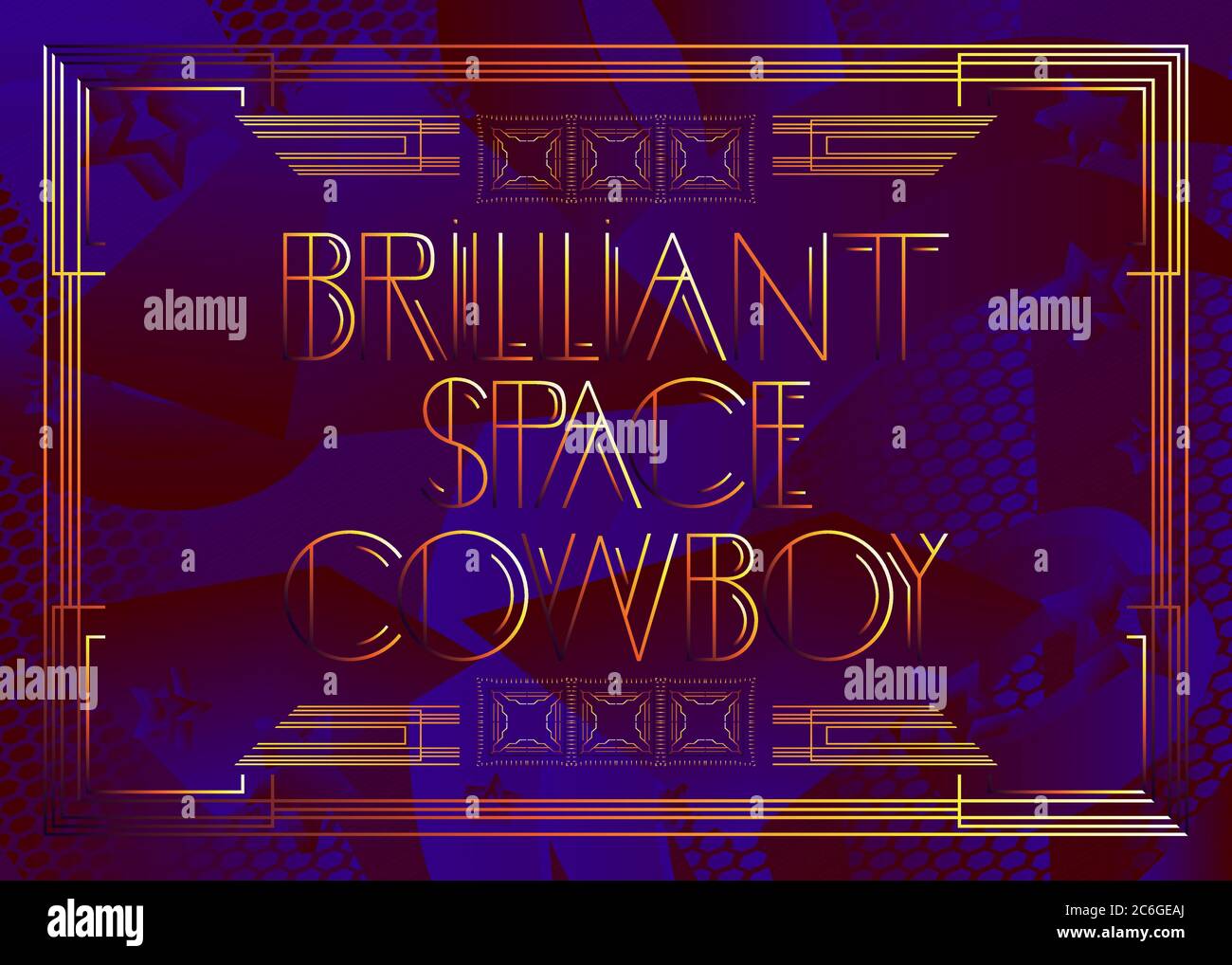 1920s cowboy Stock Vector Images - Alamy