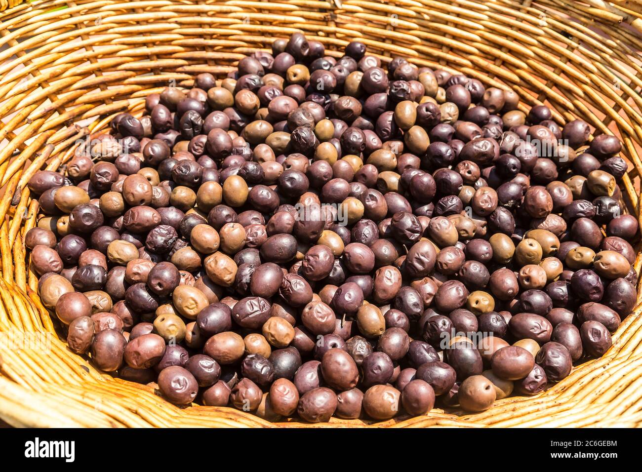 Olives picking greece hi-res stock photography and images - Alamy
