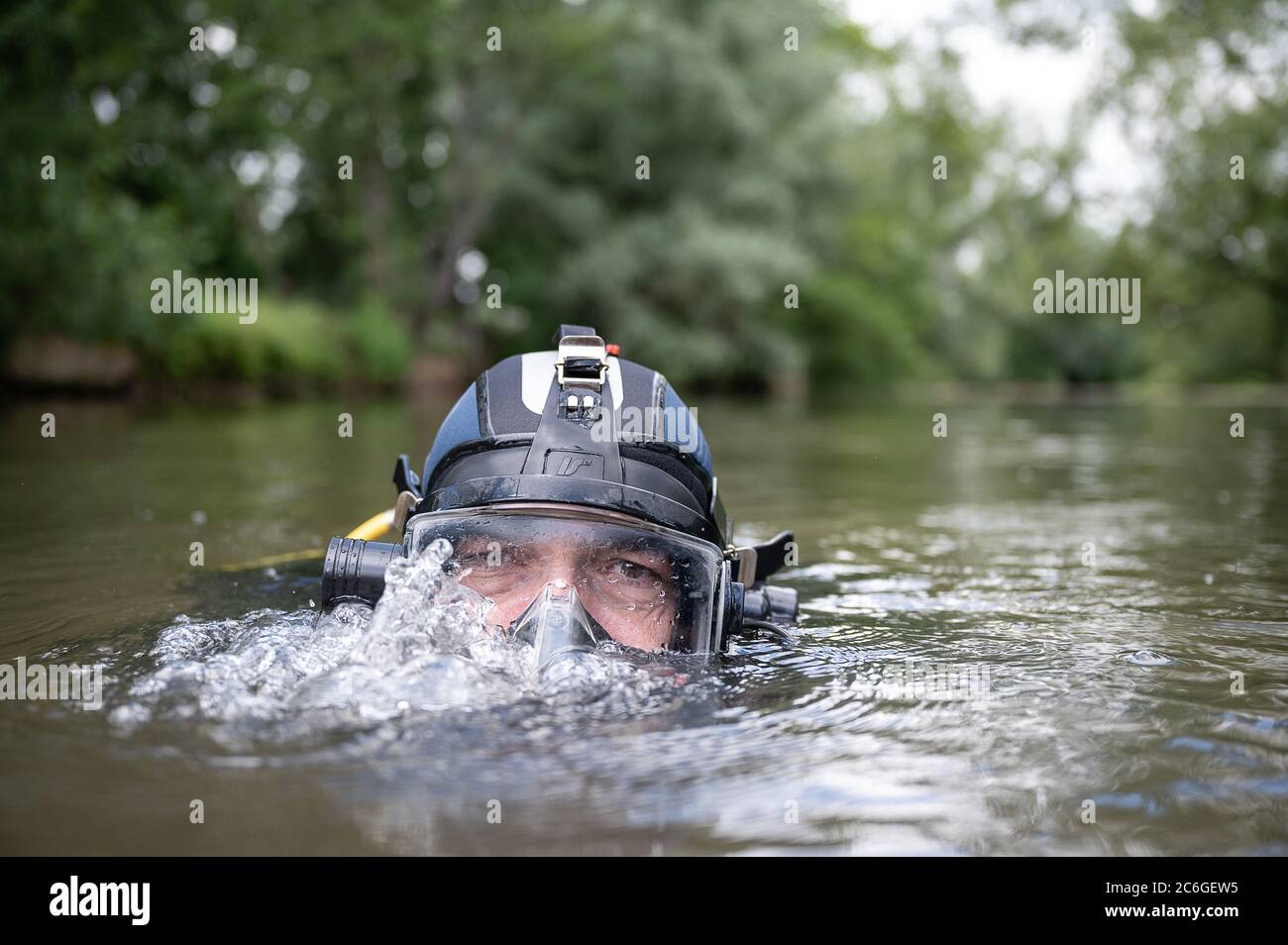 Schorndorf, Germany. 30th June, 2020. Thomas Weller, duty group leader ...