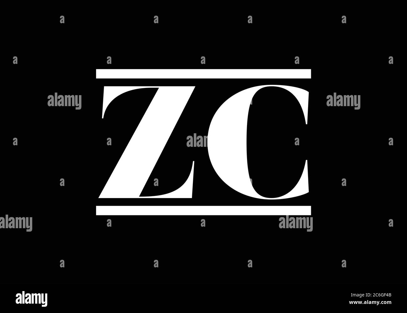Initial c and z Black and White Stock Photos & Images - Alamy