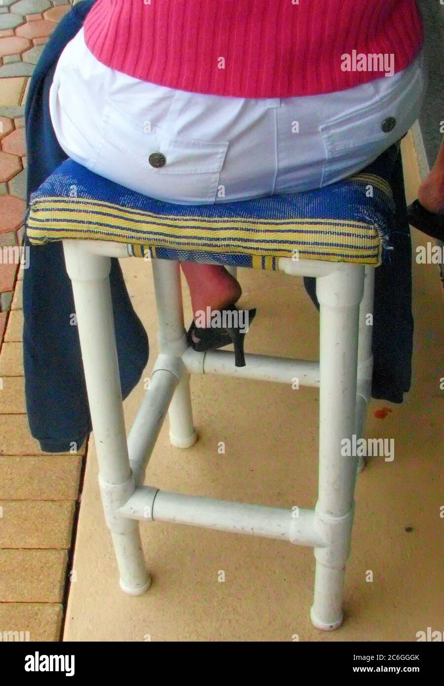 Bum on the seat Stock Photo - Alamy