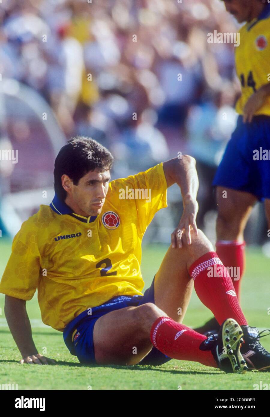 Andres escobar columbian world cup player andres escobar hi-res stock ...