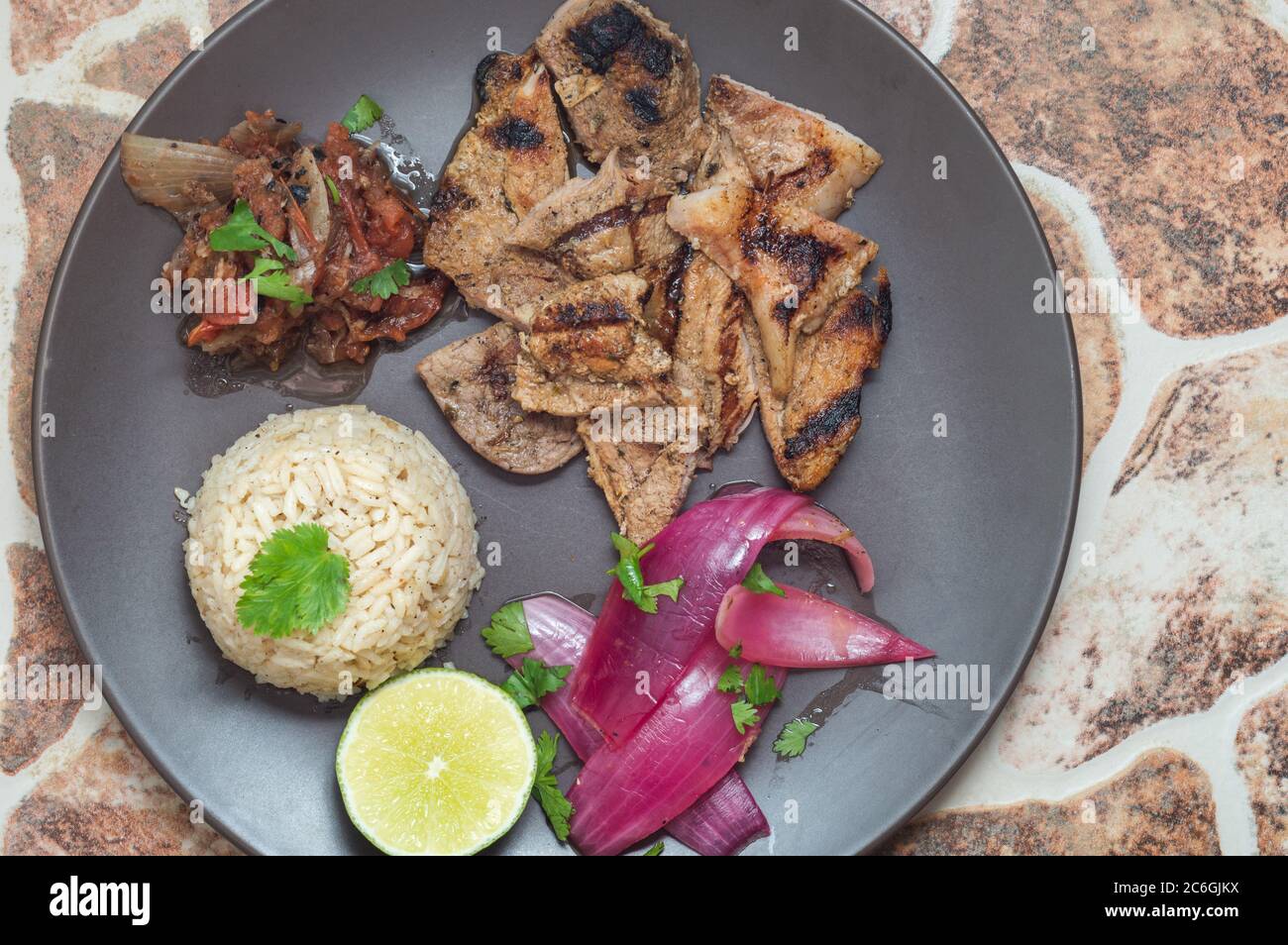 Poc Chuc, Mexican food. Yucatecan pork dish marinated in citrus juice ...