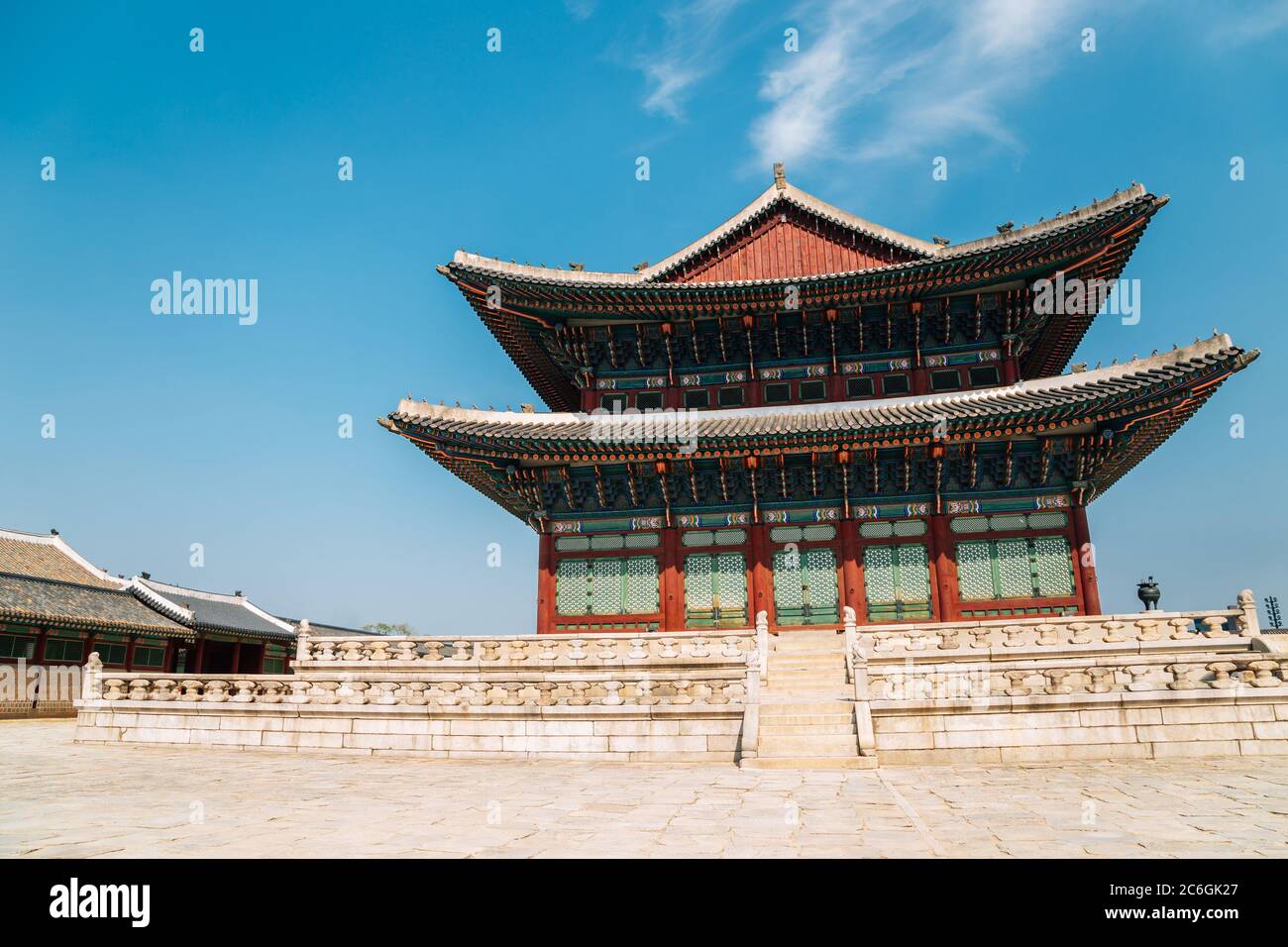 Gyeongbokgung Palace Korean traditional architecture in Seoul, Korea ...
