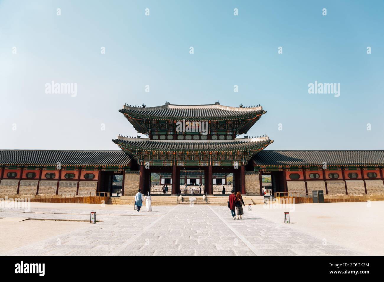Gyeongbokgung Palace Korean traditional architecture in Seoul, Korea ...