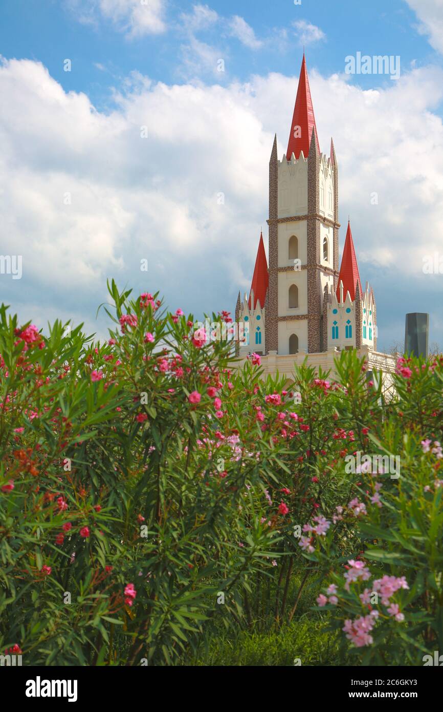 Recently, a gothic style church located in Tingzi dock along Yongjiang ...