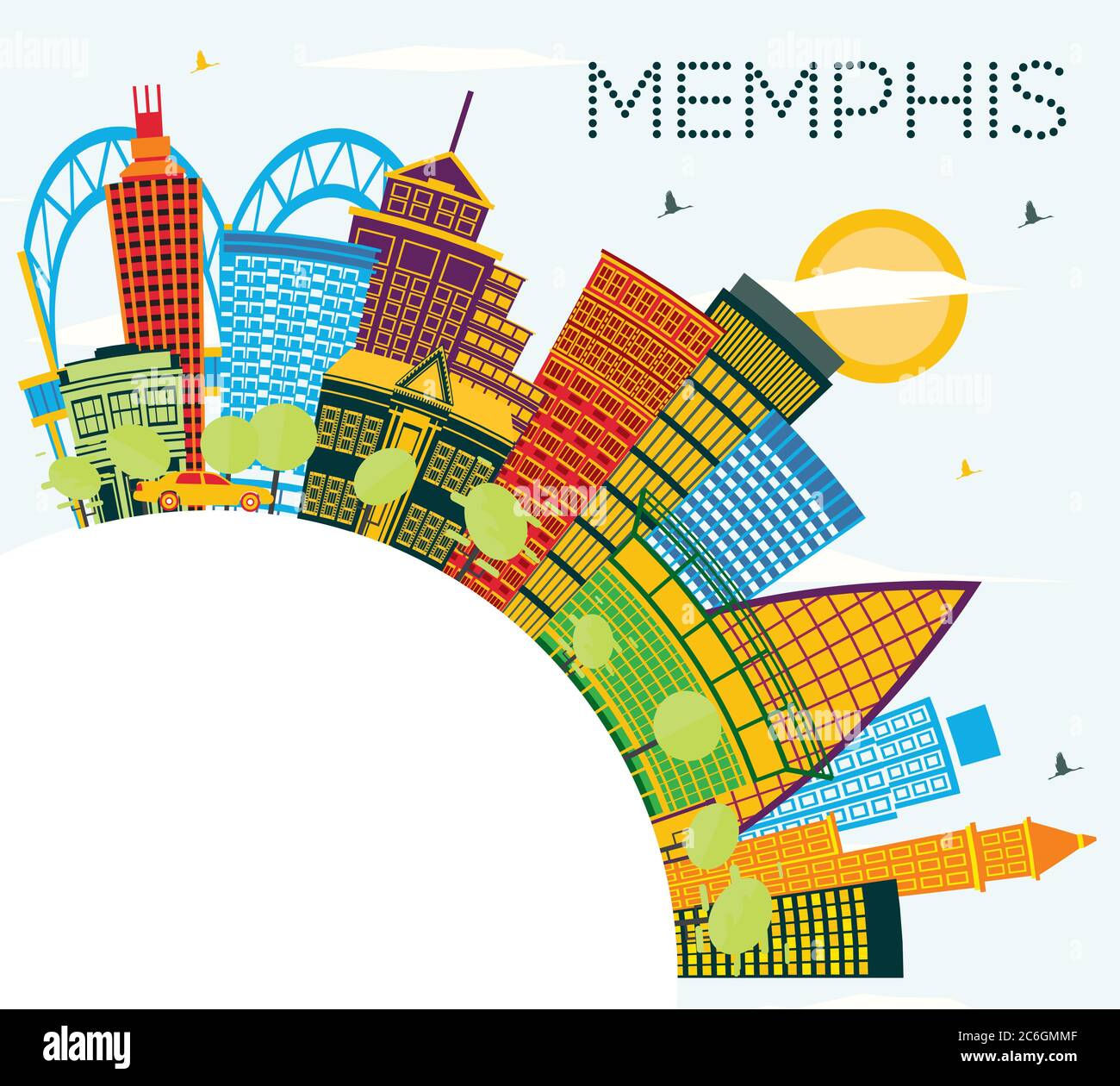 United states memphis city Stock Vector Images - Alamy