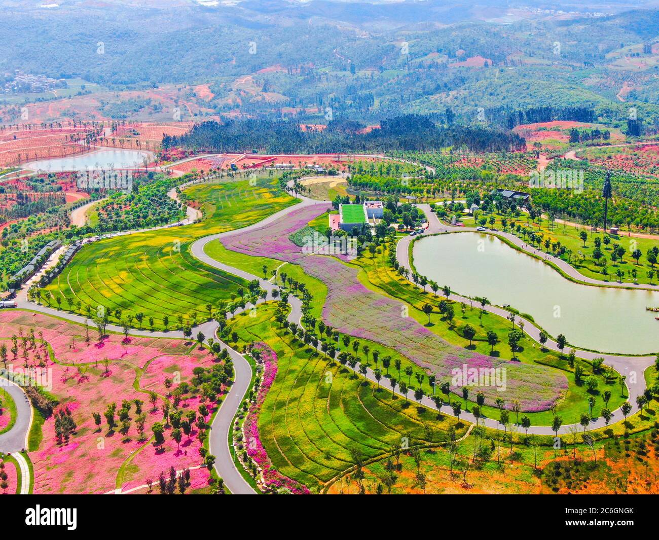 American crop artist and painter Stan Herd brings his unique agri-glyph ...