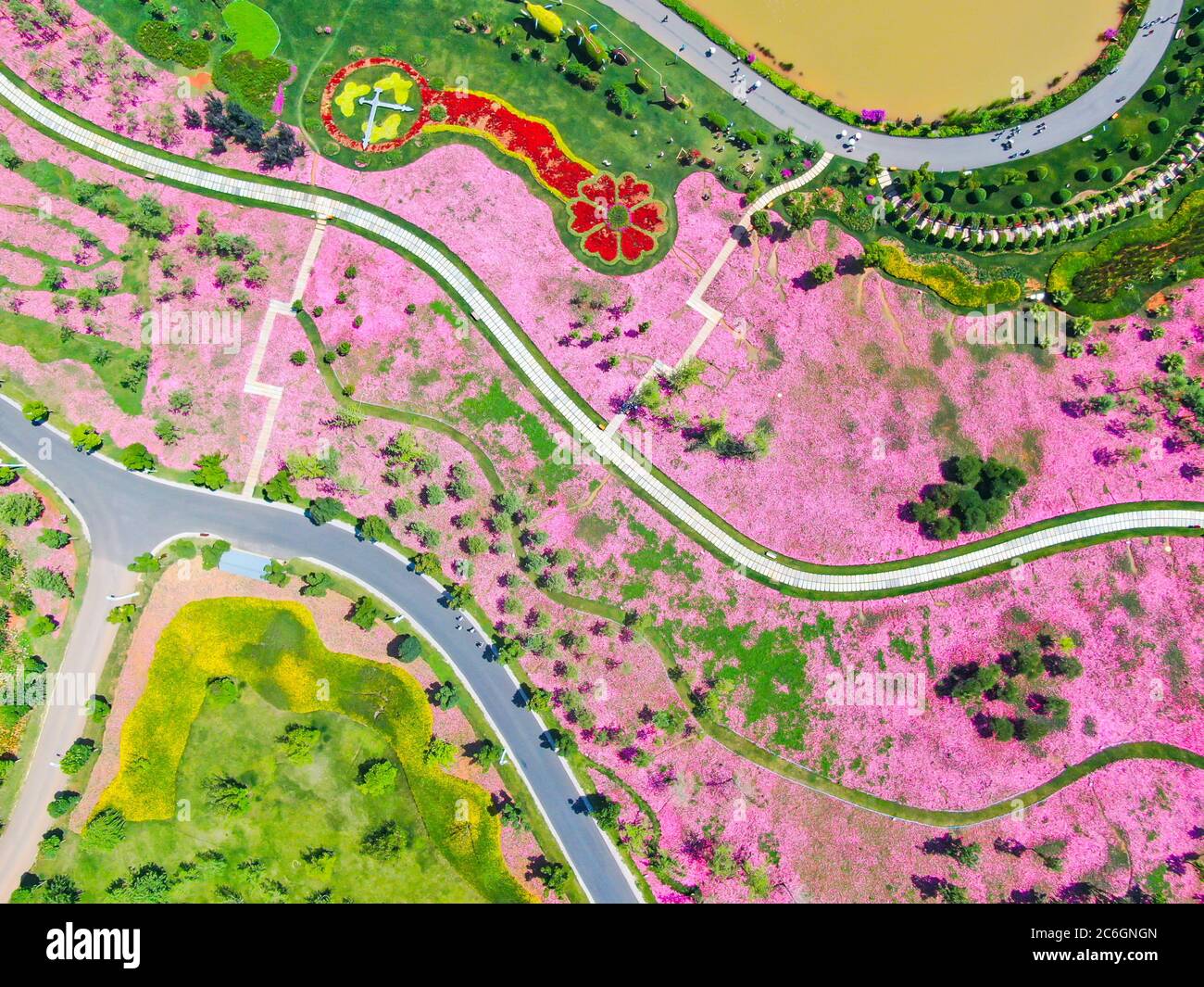 American crop artist and painter Stan Herd brings his unique agri-glyph ...