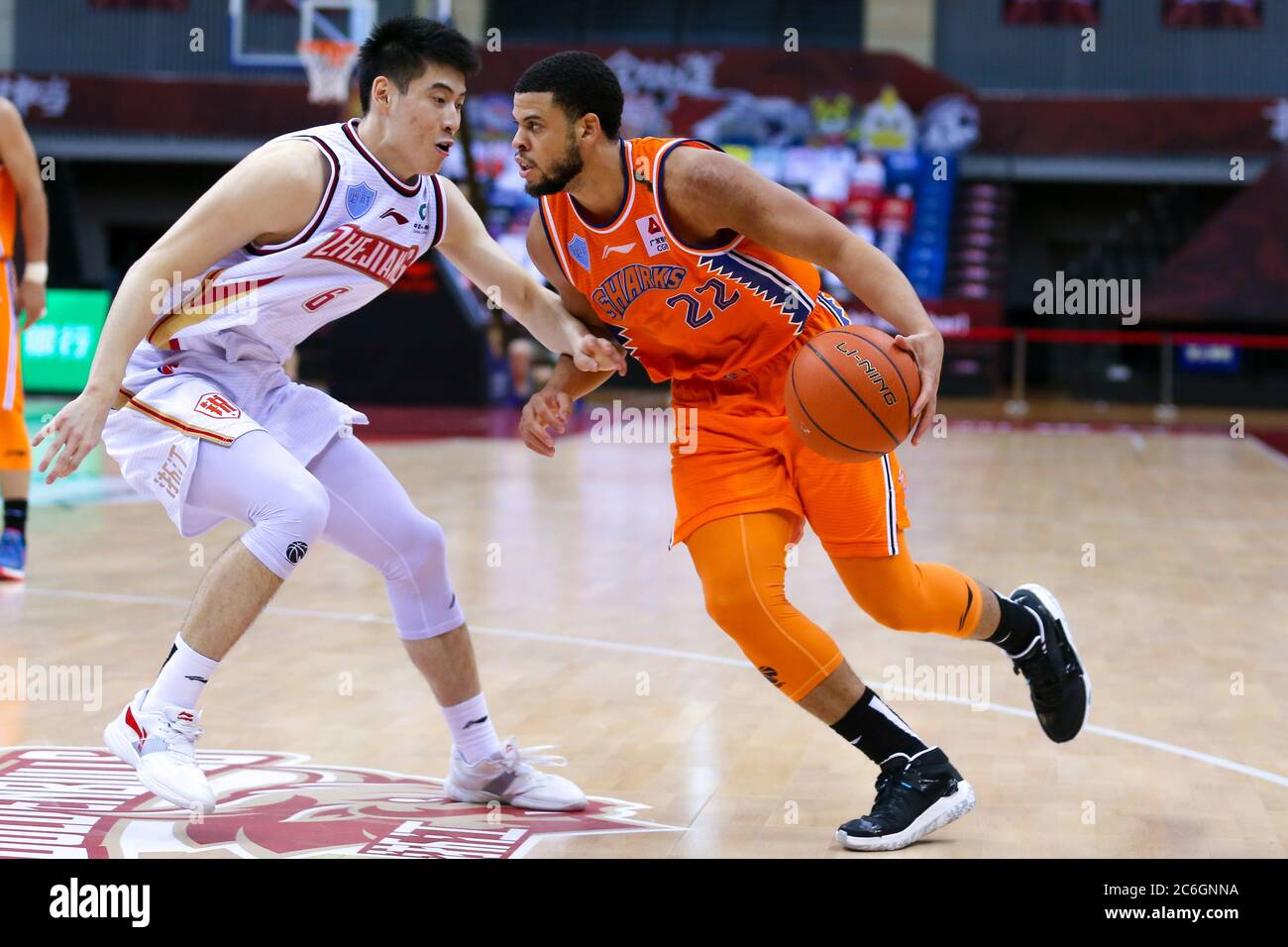 American professional basketball player Ray McCallum Jr. of Shanghai ...