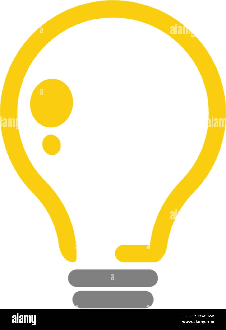 Lamp, bulp idea logo icon design concept vector illustration Stock ...