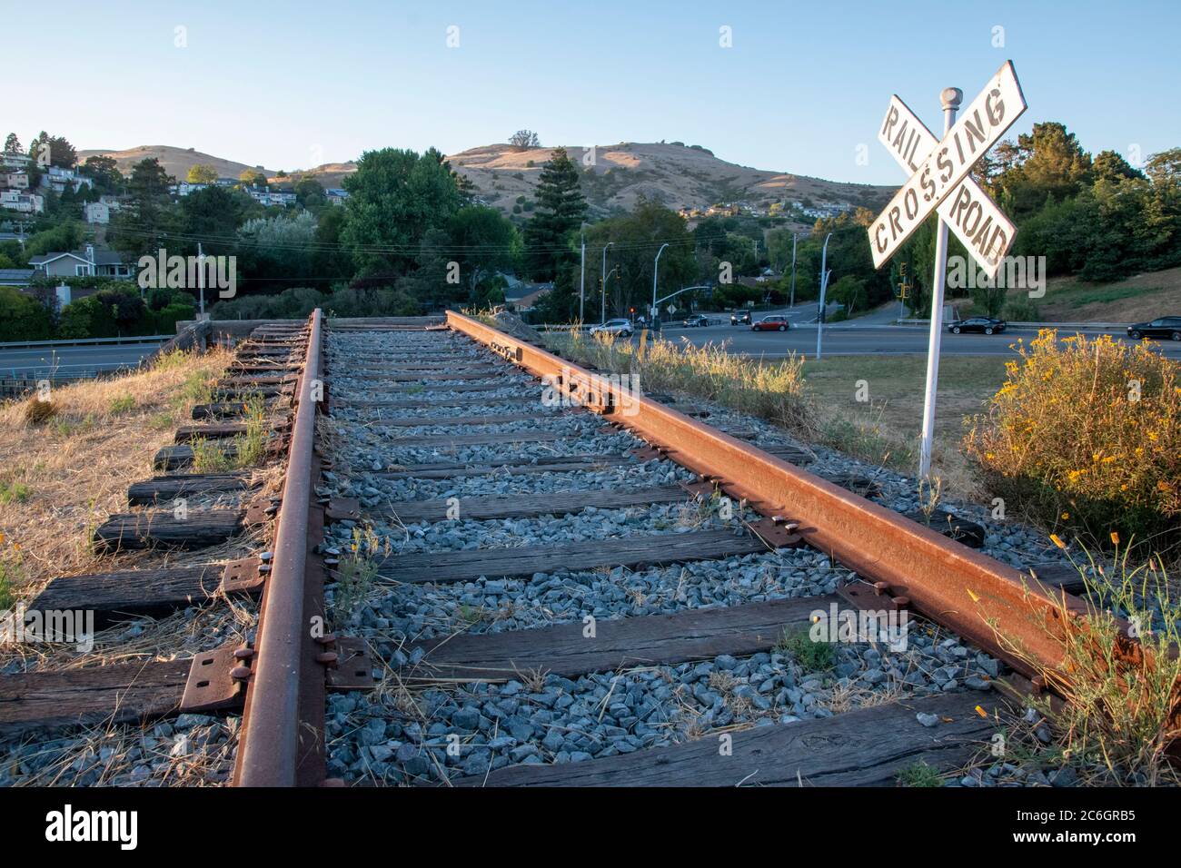 Tiburon, CA has a long history of being a railroad town, although its ...