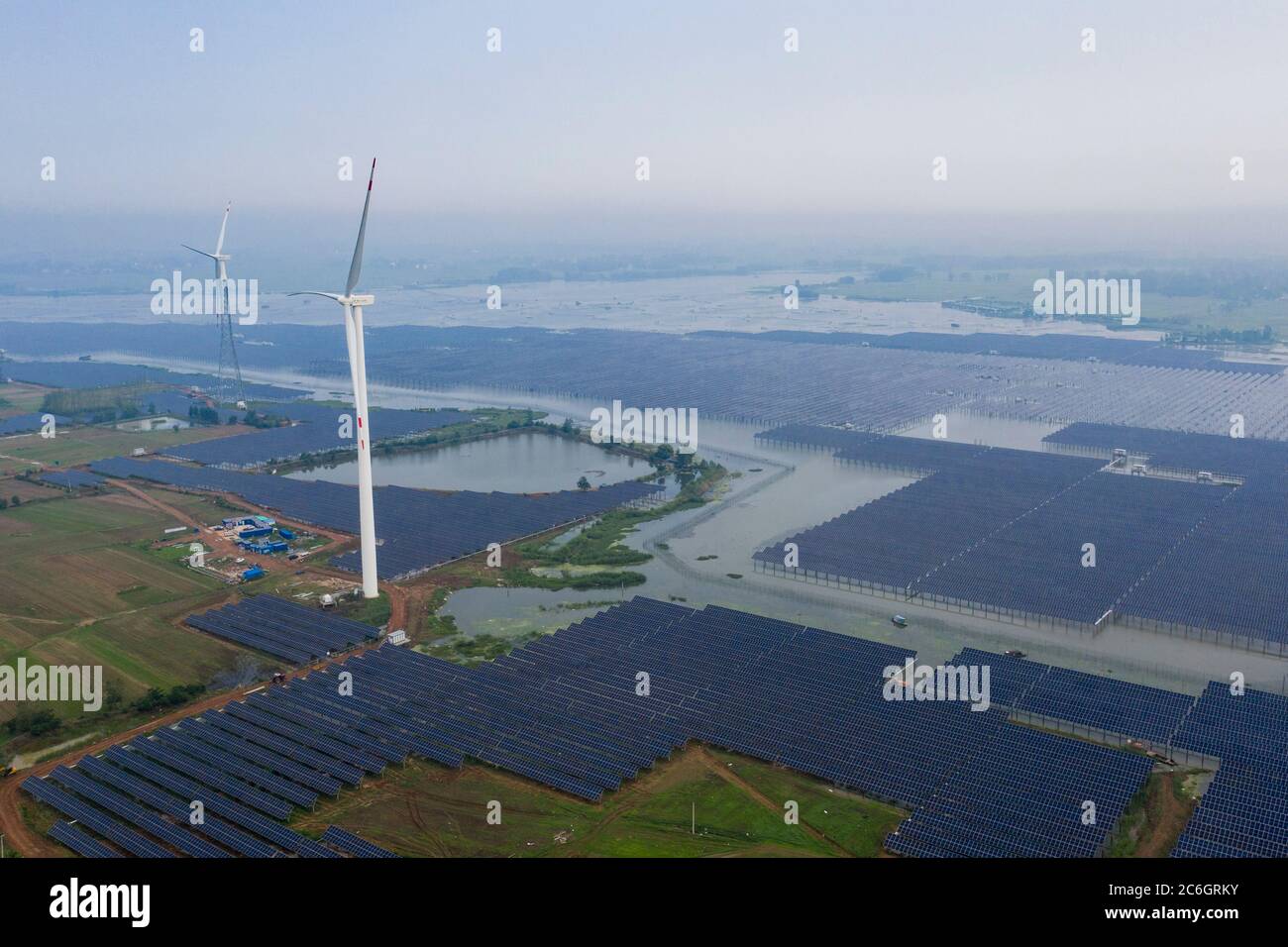 Photovoltaics lake china hi-res stock photography and images - Alamy