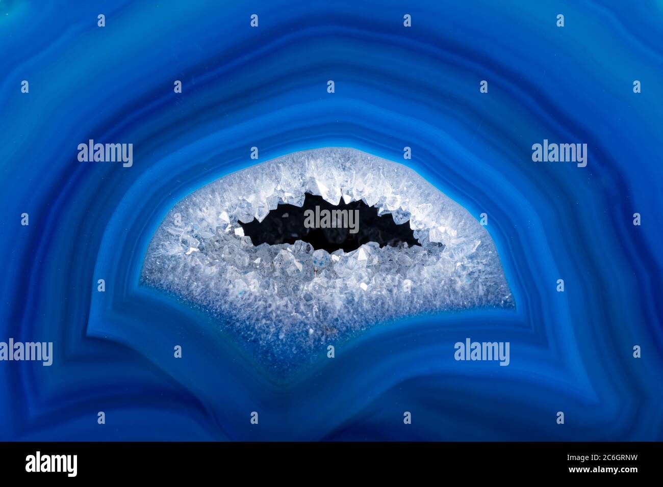 Blue Geode High Resolution Stock Photography and Images - Alamy