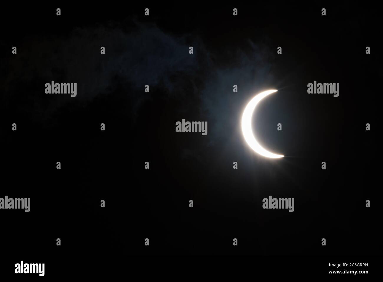 A solar eclipse is captured in Guangzhou city, east China's Guangdong ...