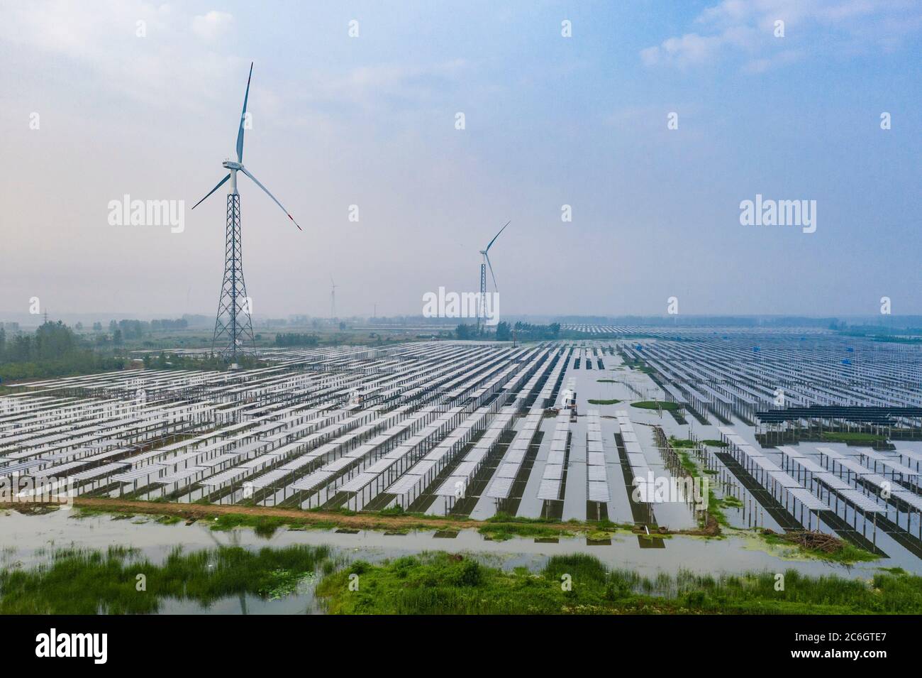 Photovoltaics lake china hi-res stock photography and images - Alamy