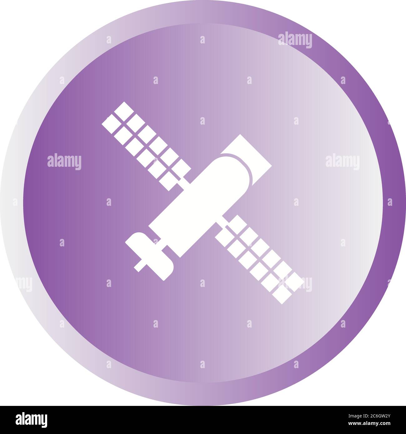 Unique Satellite Vector Glyph Icon Stock Vector Image & Art - Alamy